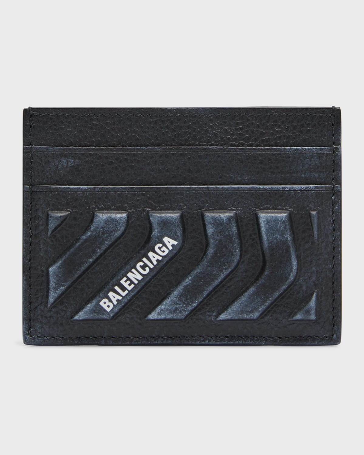 Balenciaga Men's Leather Cash Card Holder | Neiman Marcus