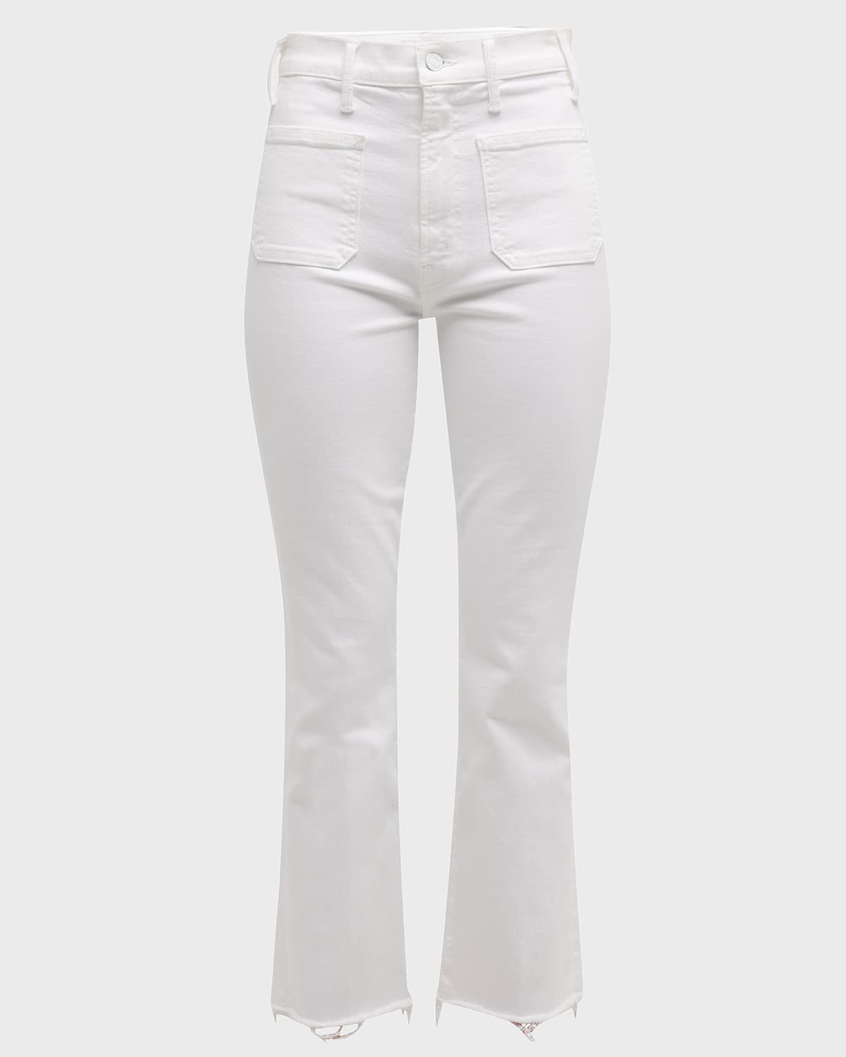 MOTHER The Patch Pocket Private Ankle Jeans | Neiman Marcus