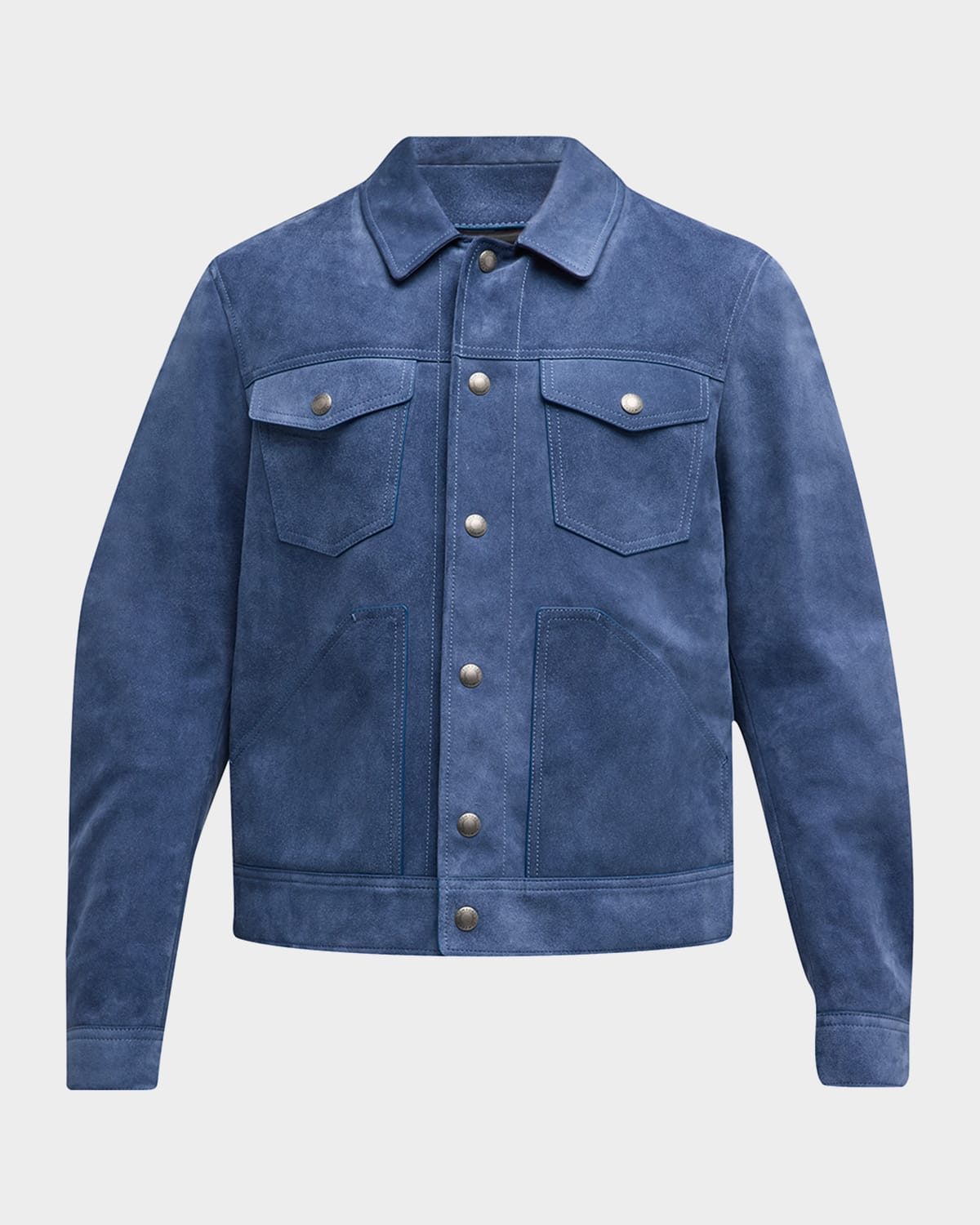 TOM FORD Men's Leather Blouson Jacket | Neiman Marcus