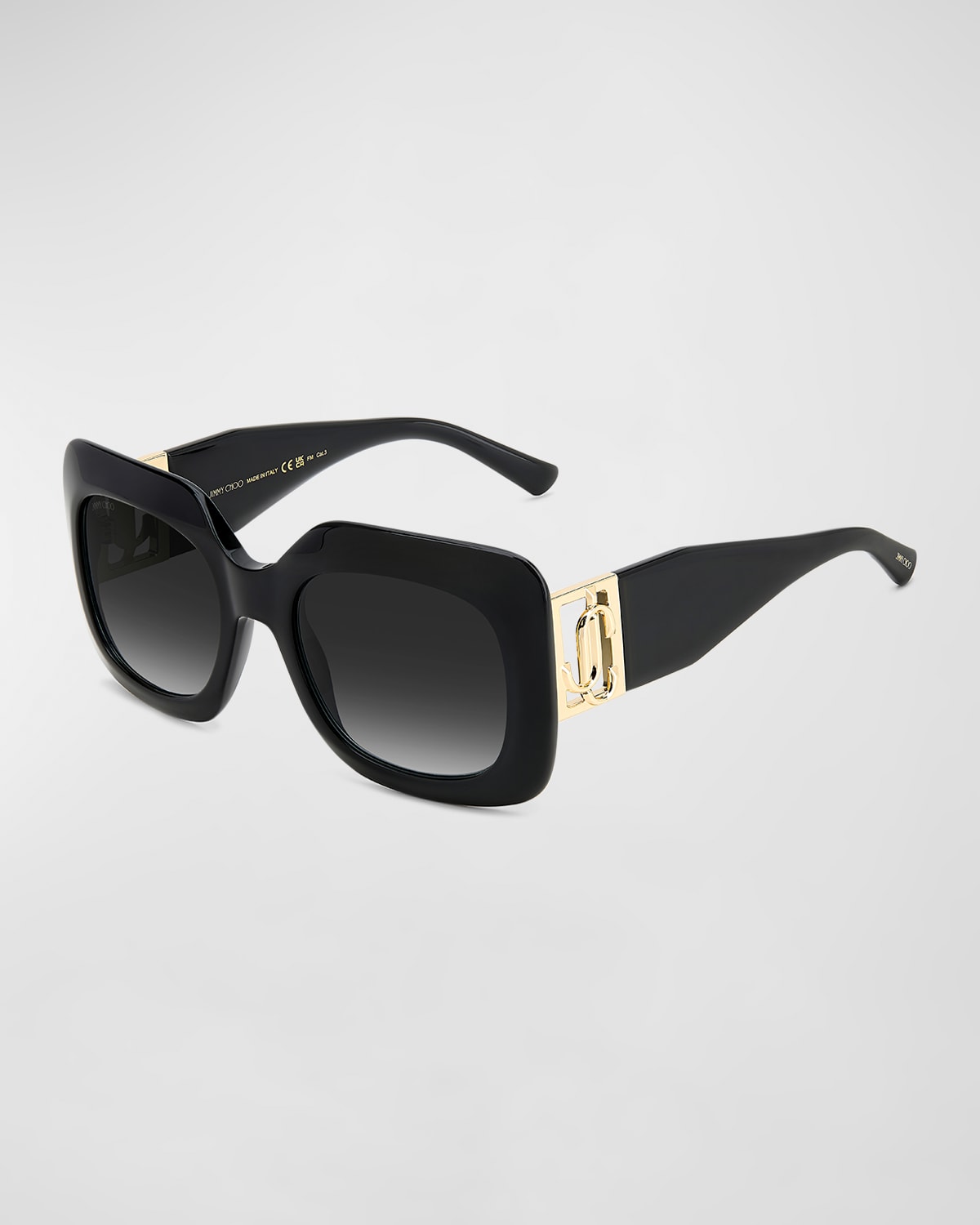 Gucci GG Square Acetate Sunglasses | Neiman Marcus
