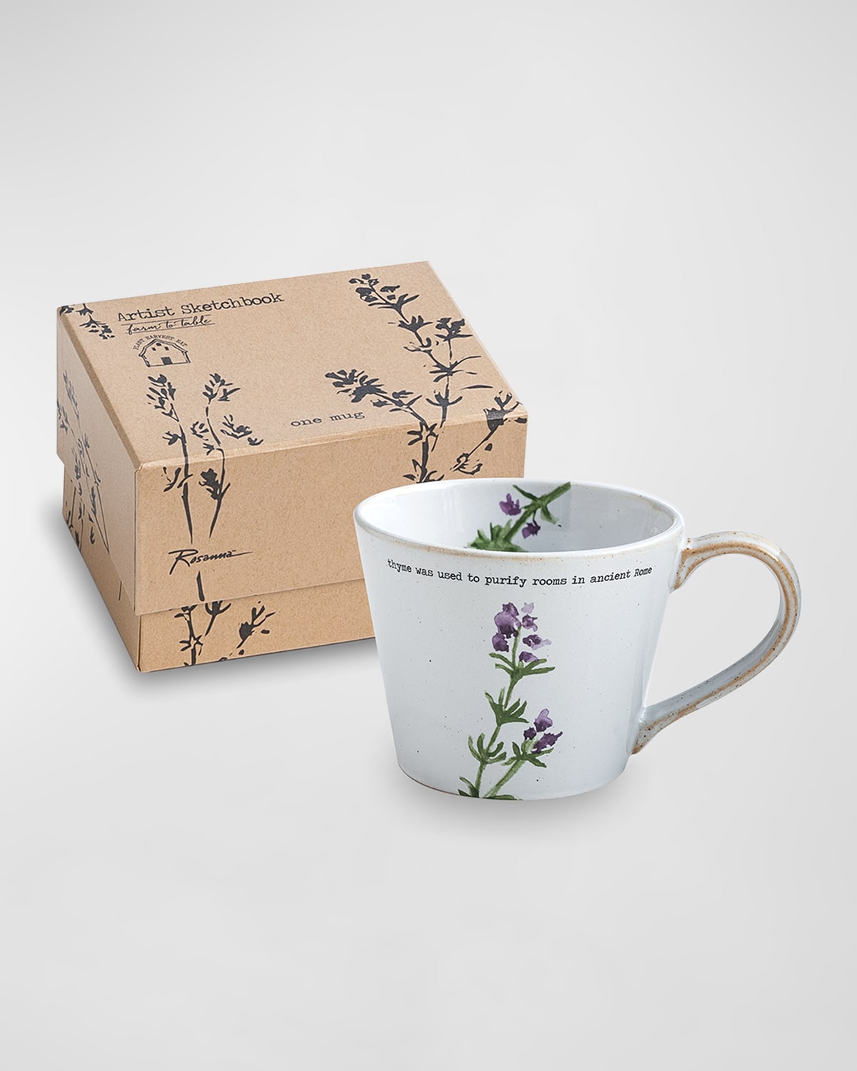 Rosanna Nature's Table Floral Mugs - Set of 4 | Neiman Marcus