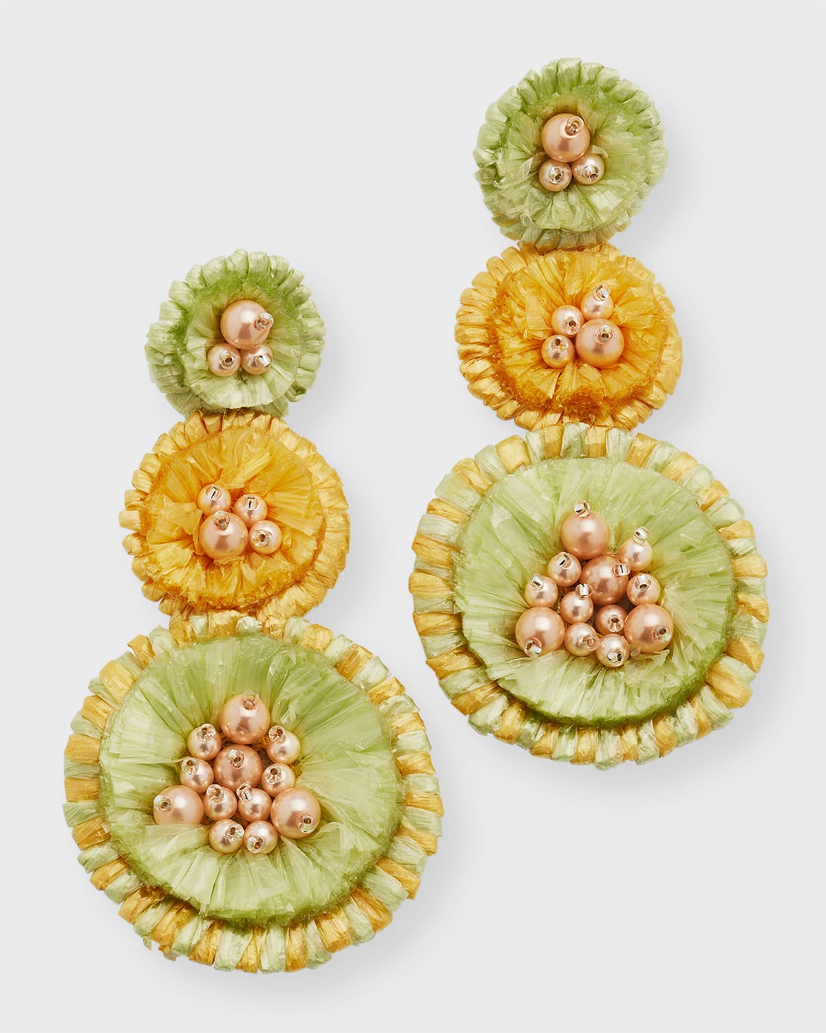 Mignonne Gavigan Positano Orange Drop Earrings | Neiman Marcus