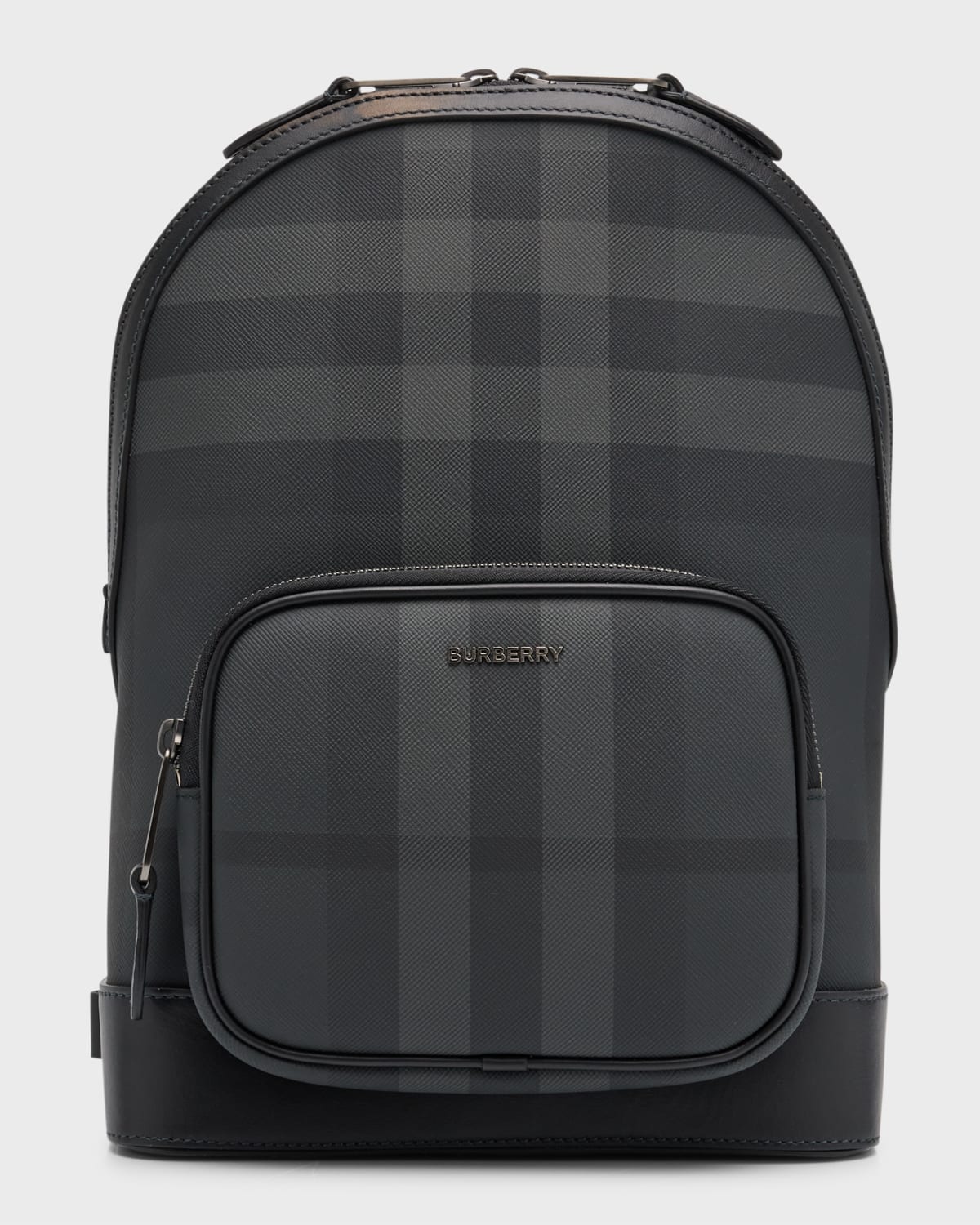 Burberry Men's Rocco Check Backpack | Neiman Marcus