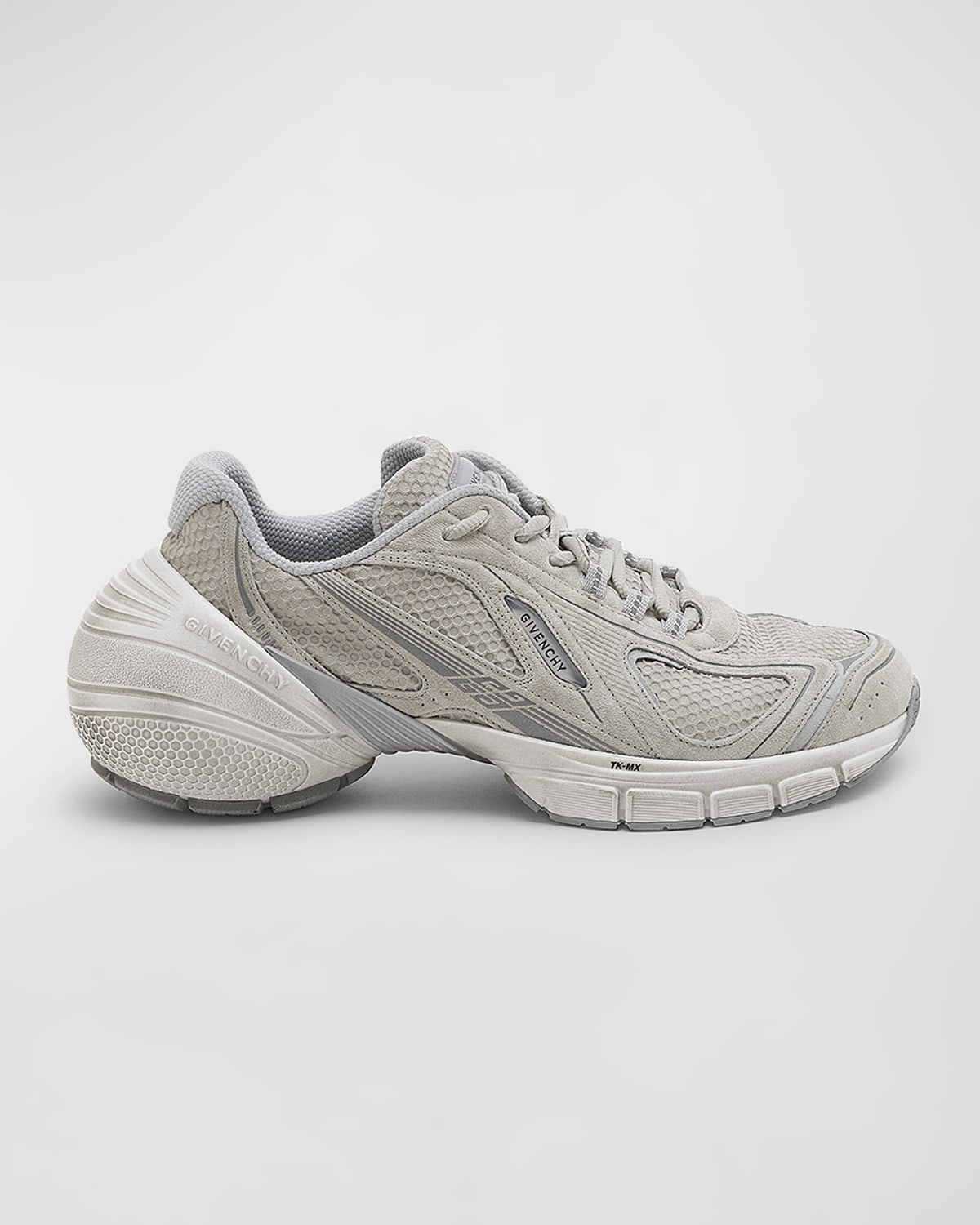 Balenciaga Men's Caged Mesh Runner Sneakers | Neiman Marcus