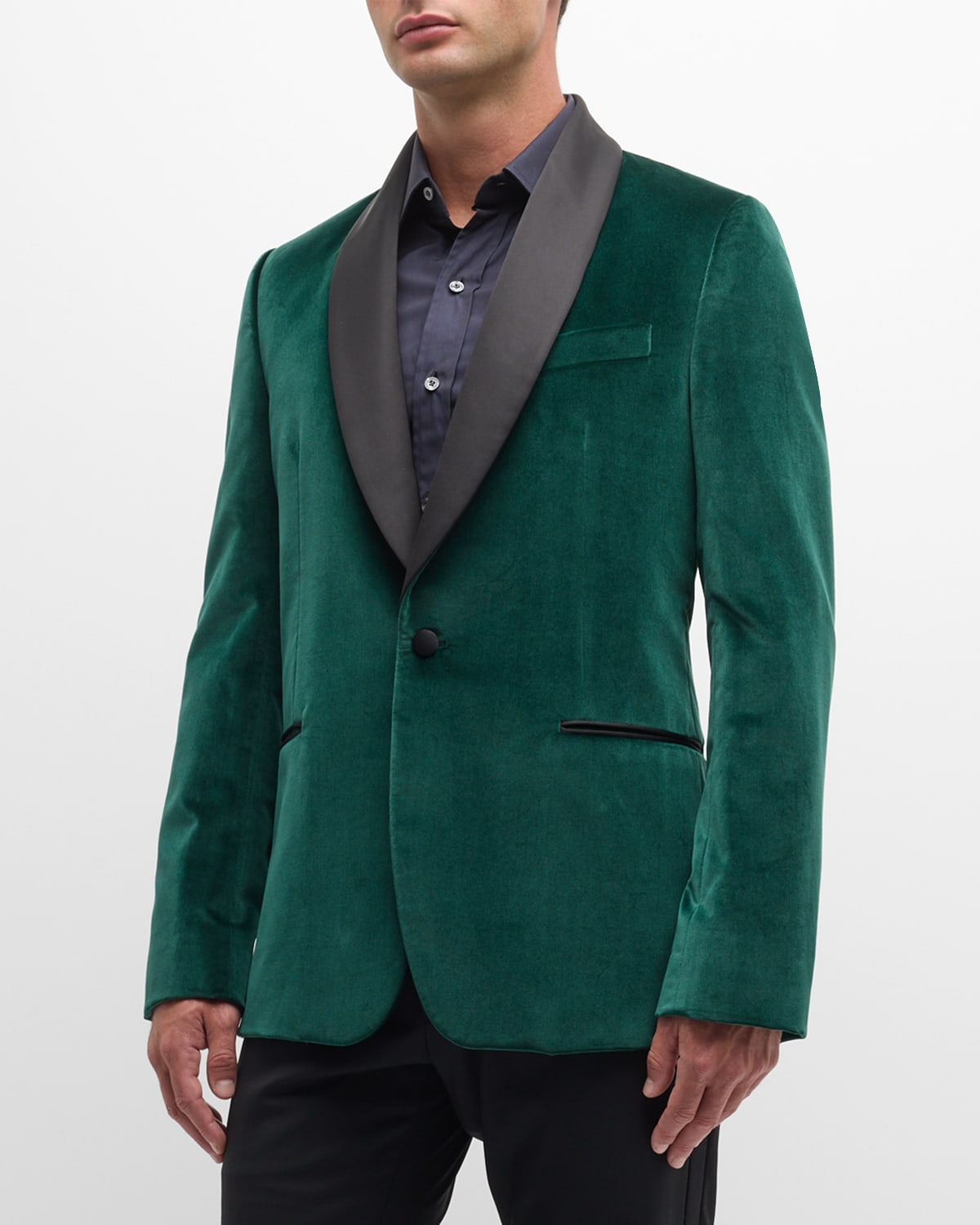Paul Smith Men's Soho Fit Velvet Evening Suit | Neiman Marcus
