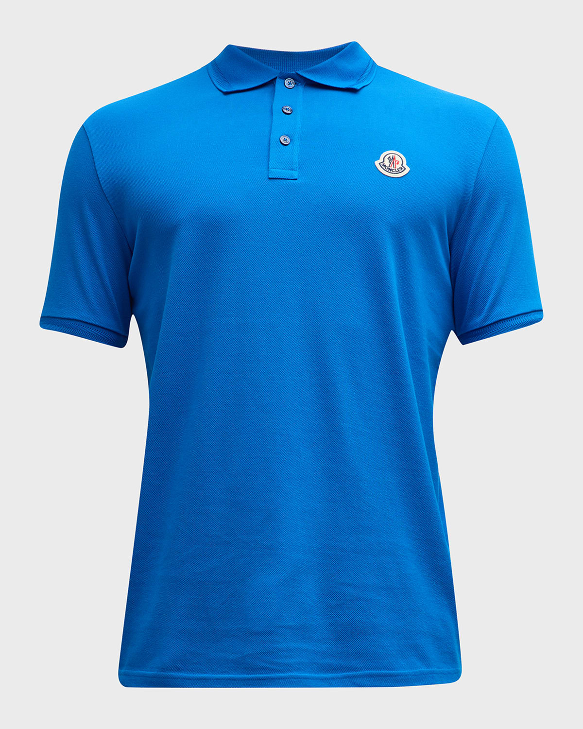 Moncler Men's Logo Polo Shirt | Neiman Marcus