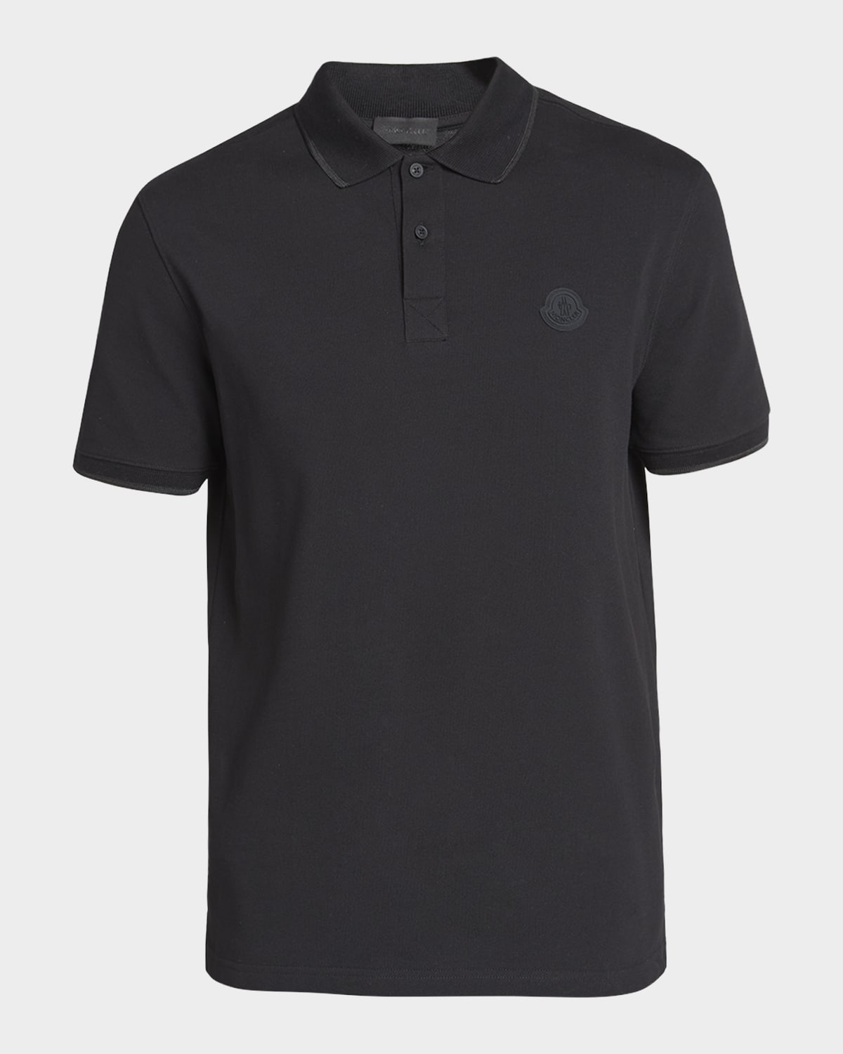 Moncler Men's Logo Polo Shirt | Neiman Marcus