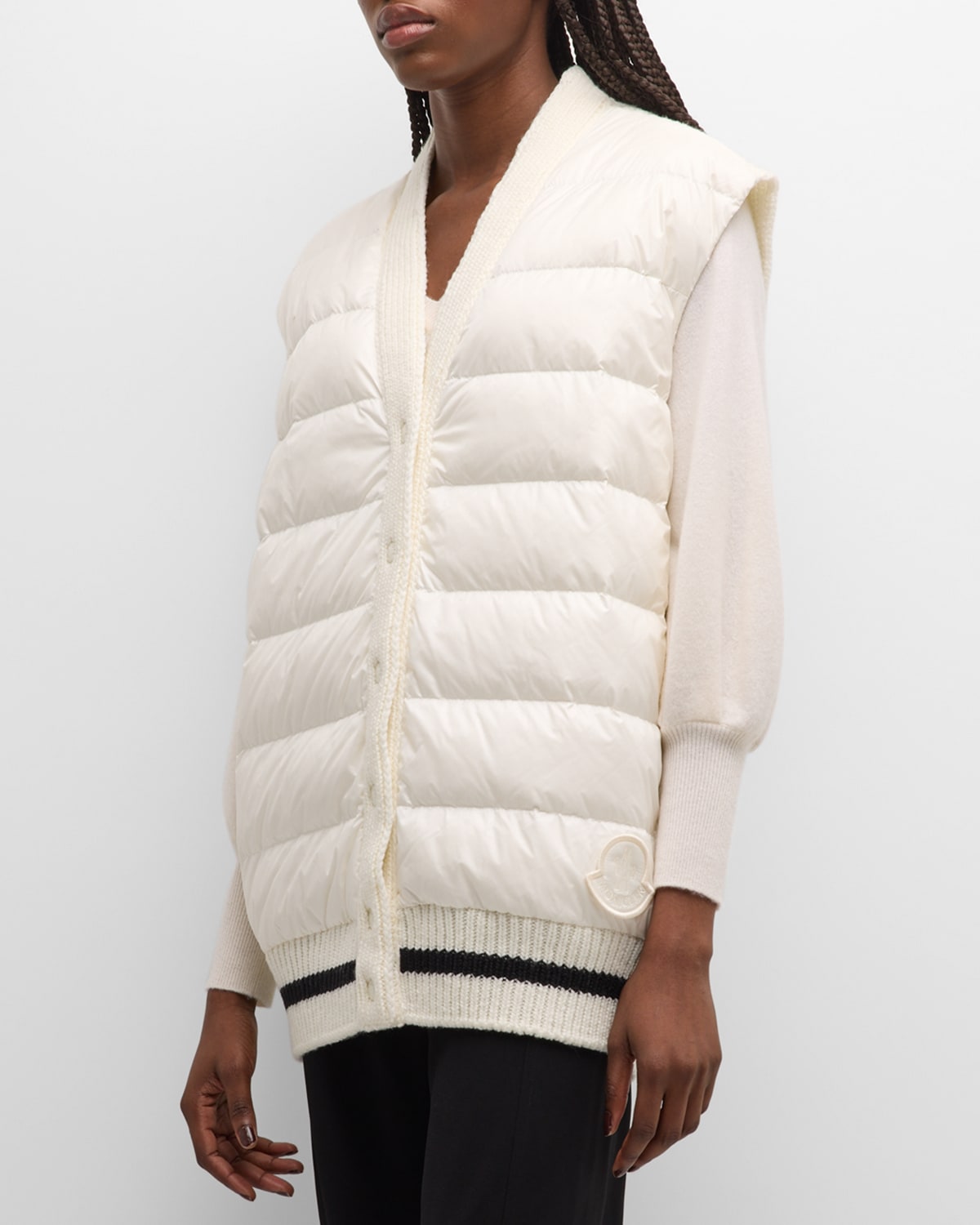 Moncler Liane Classic Puffer Vest | Neiman Marcus