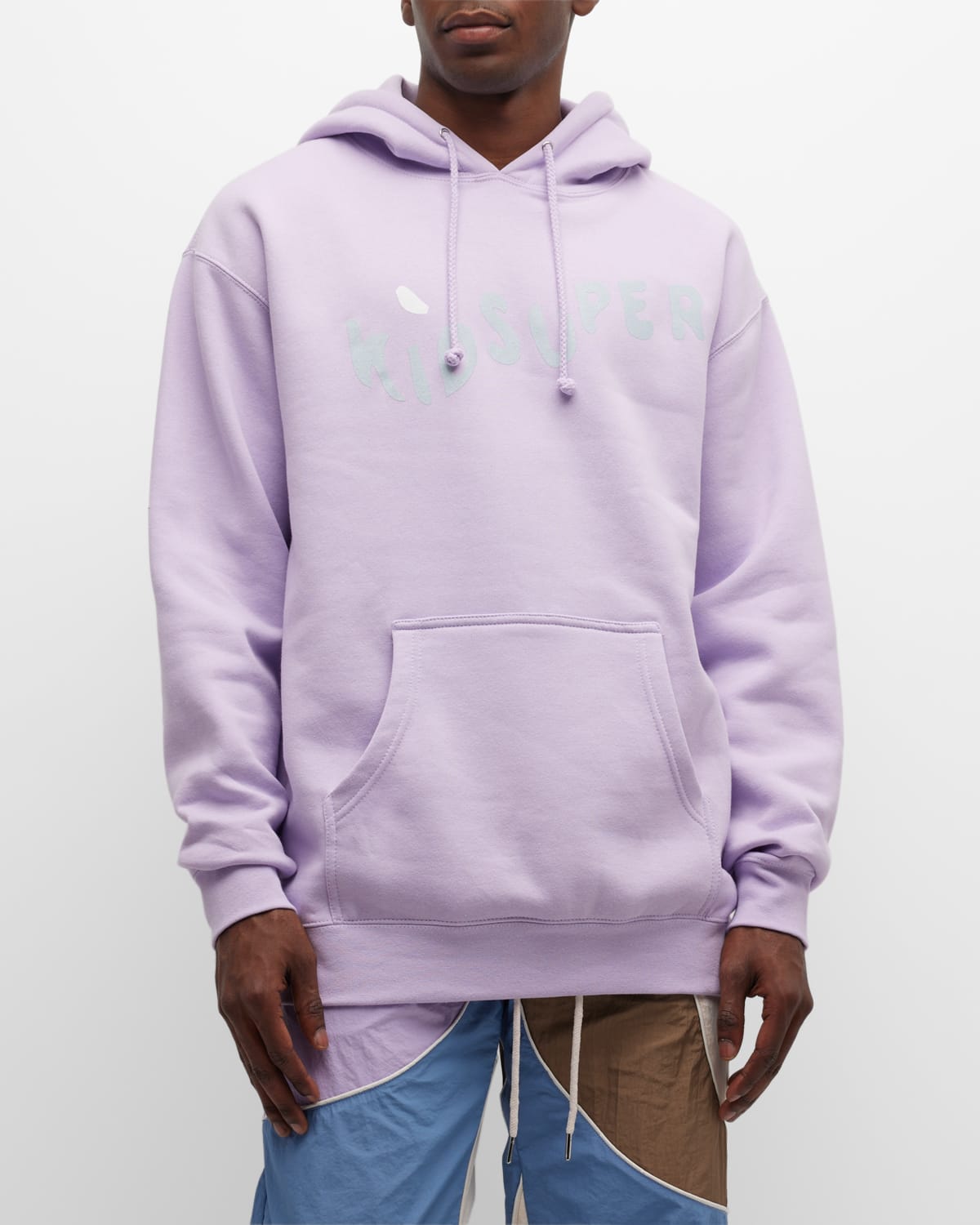 Givenchy Men's Destroyed Double-Layer Logo Hoodie | Neiman Marcus