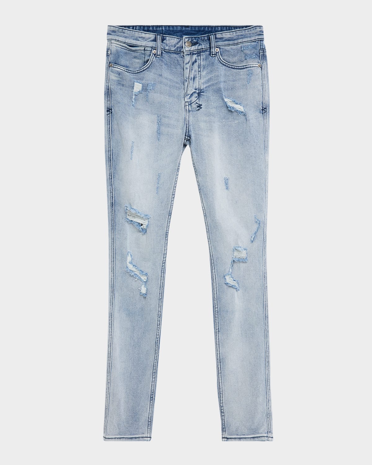 Ksubi Men's Van Winkle Angst Trashed Skinny Jeans | Neiman Marcus