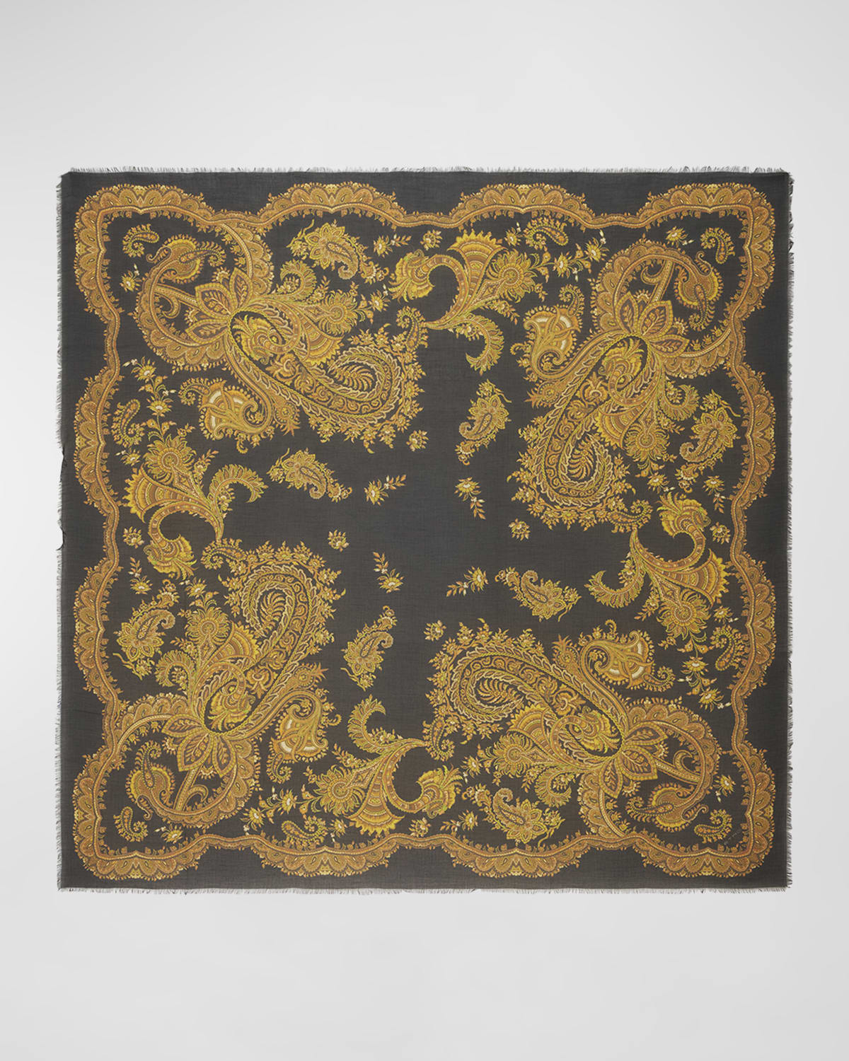 Etro Delhy Paisley Cashmere Scarf | Neiman Marcus