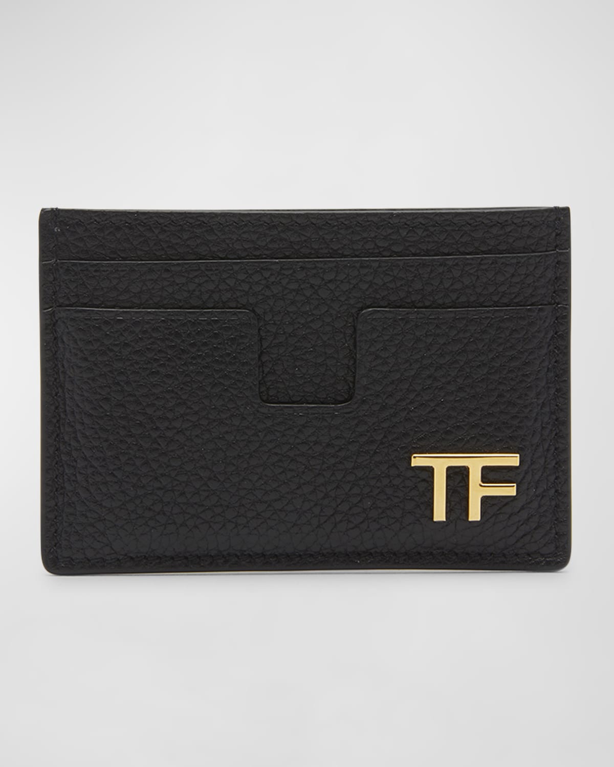 TOM FORD Men's T Line Croc-Effect Vertical Bifold Card Holder | Neiman ...
