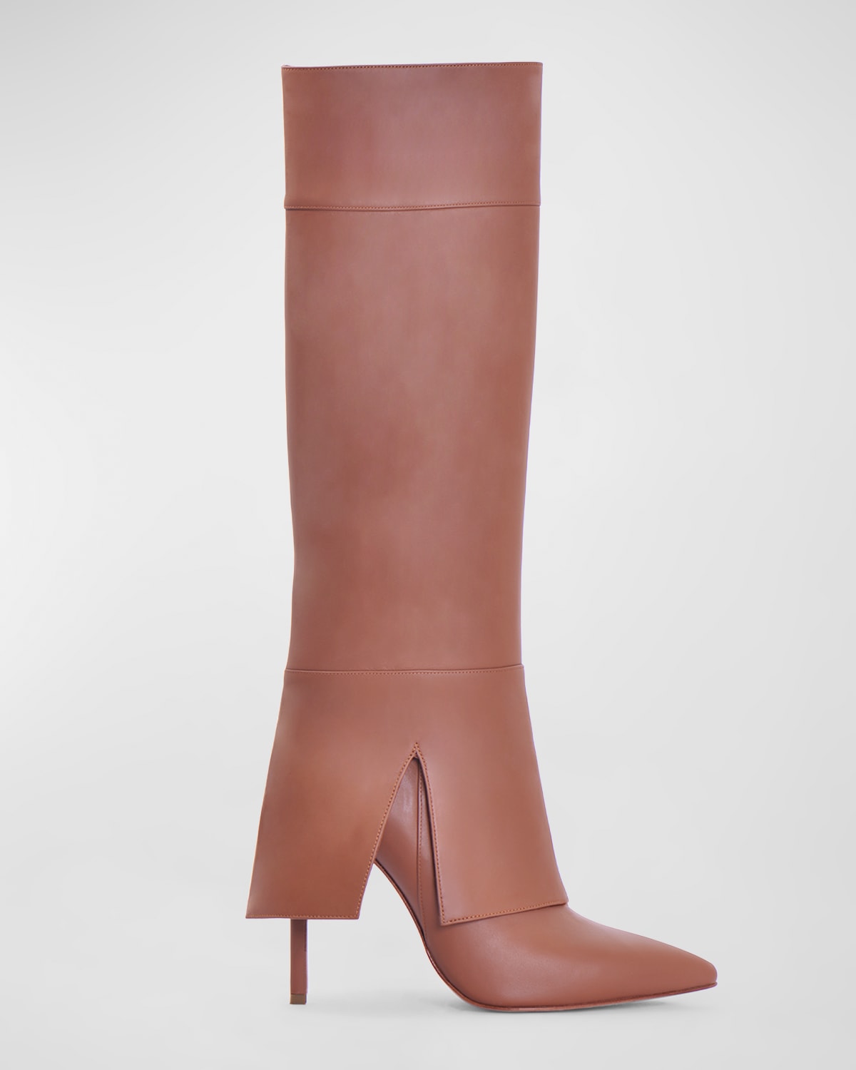 Andrea Wazen Ida Convertible Napa Knee Boots | Neiman Marcus