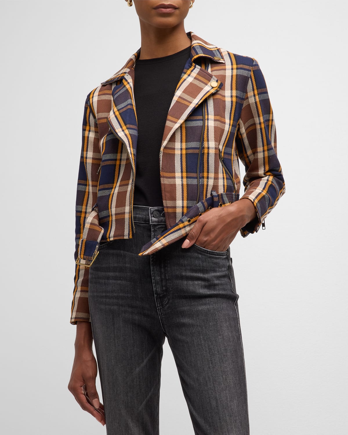 MOTHER On The Fringe Quilted Jacket | Neiman Marcus