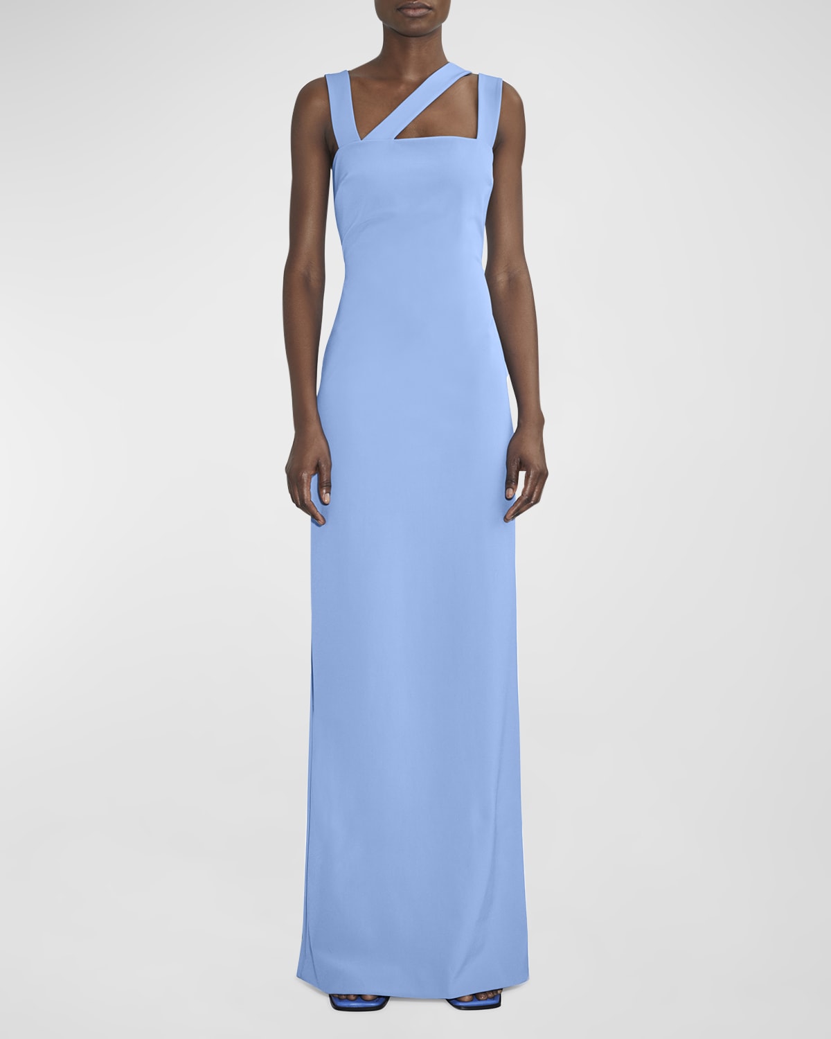 Et Ochs Ava Strapless Sequined Cutout Column Gown | Neiman Marcus