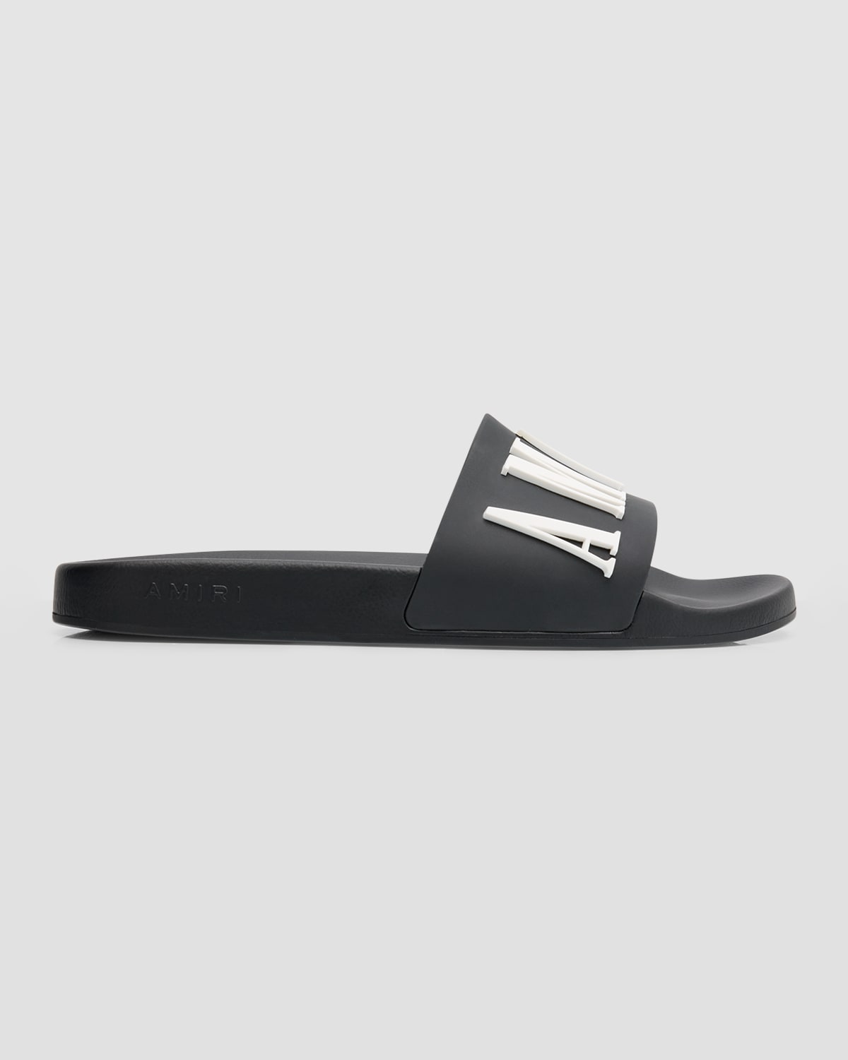 Burberry Men's Check EKD Rubber Slides | Neiman Marcus
