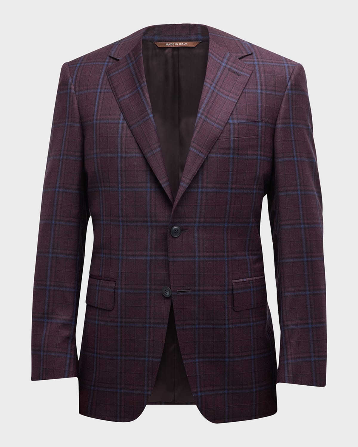 Canali Men's Wool Step-Weave Sport Coat | Neiman Marcus
