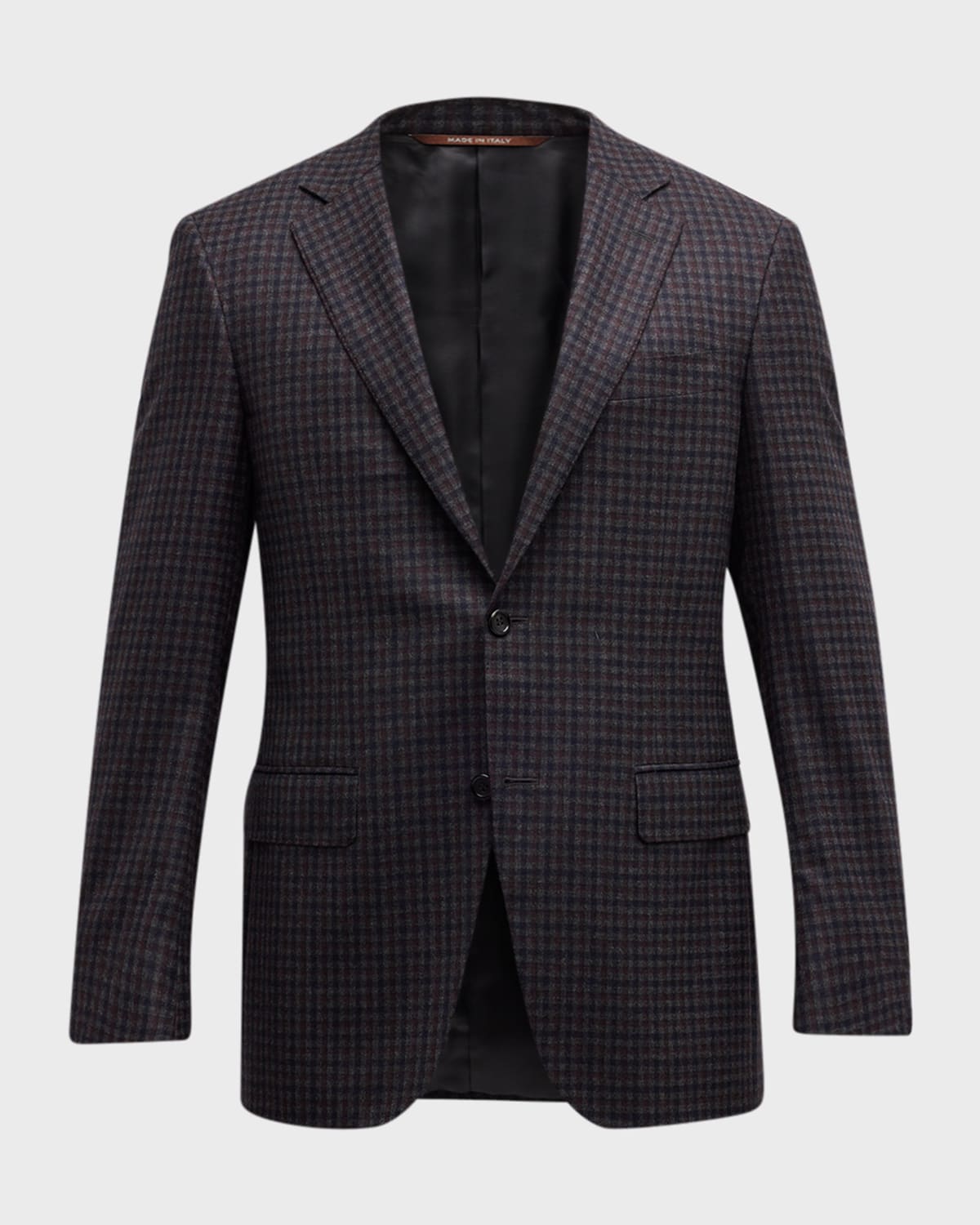 Canali Men's Plaid Sport Coat | Neiman Marcus