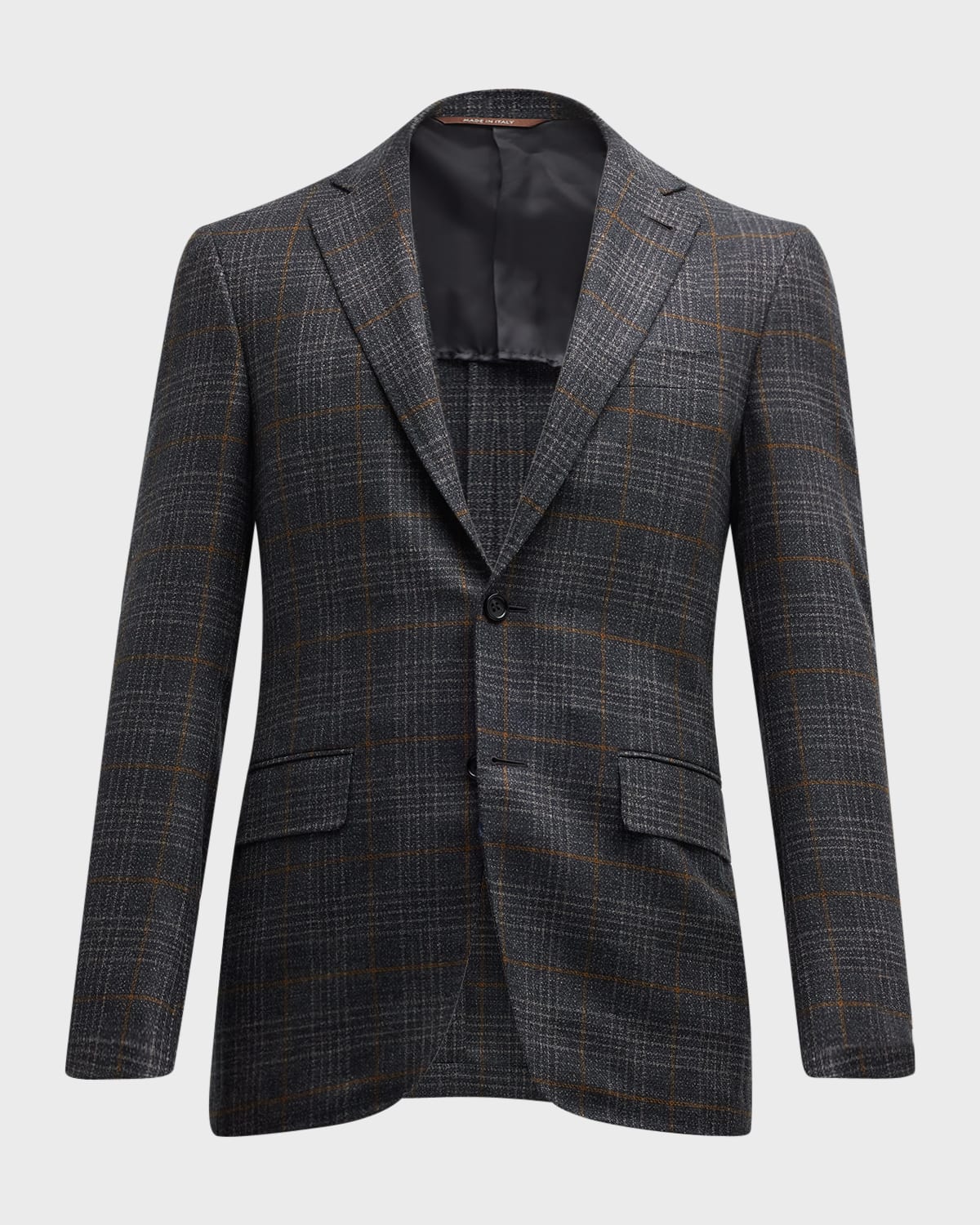 Canali Men's Plaid Sport Coat | Neiman Marcus