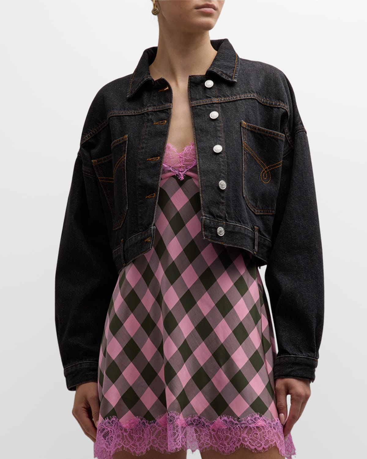 THE ROW Ness Denim Jacket | Neiman Marcus