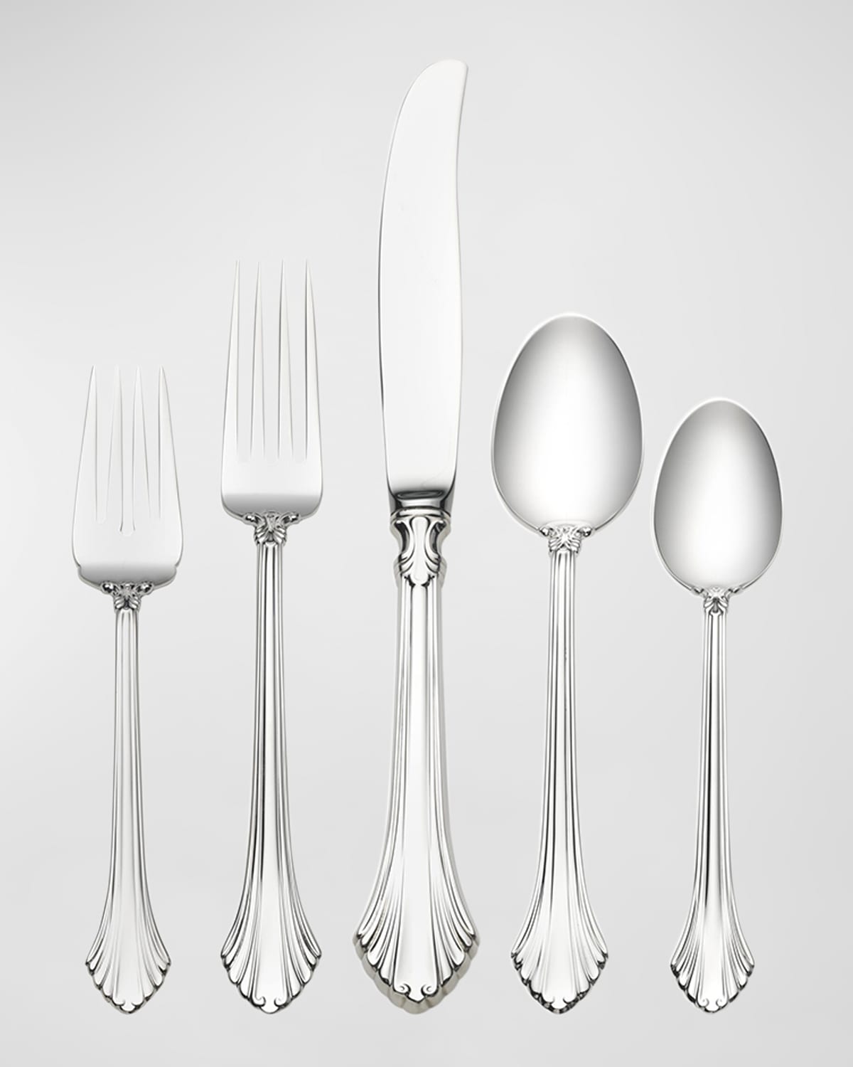 Wallace Silversmiths Venezia 4-Piece Flatware Set | Neiman Marcus