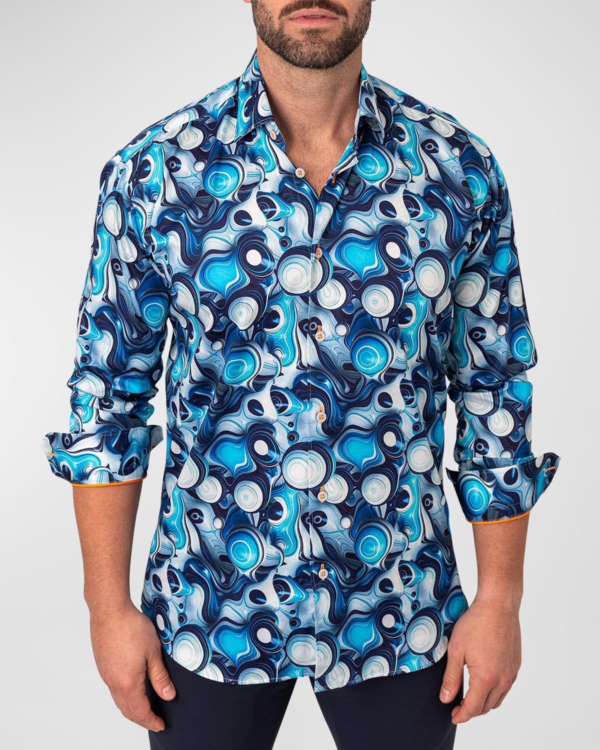Maceoo Men's Fibonacci Fall Sport Shirt | Neiman Marcus