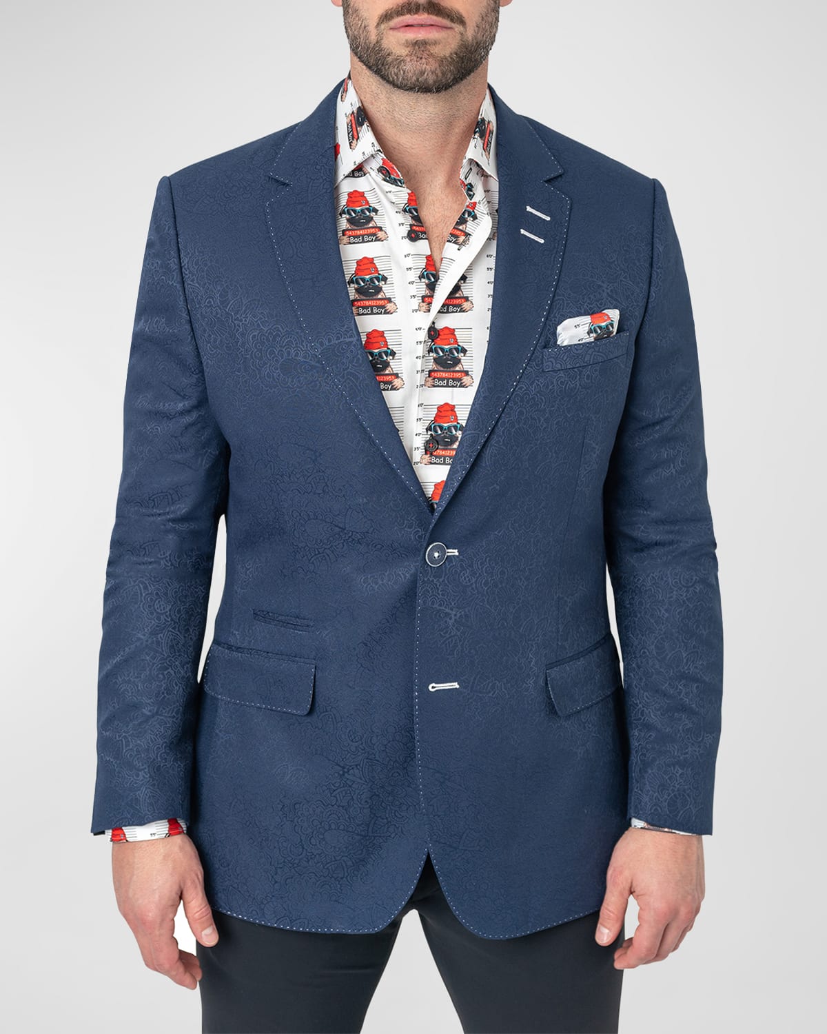 Maceoo Men's Socrates Paisley Blazer | Neiman Marcus