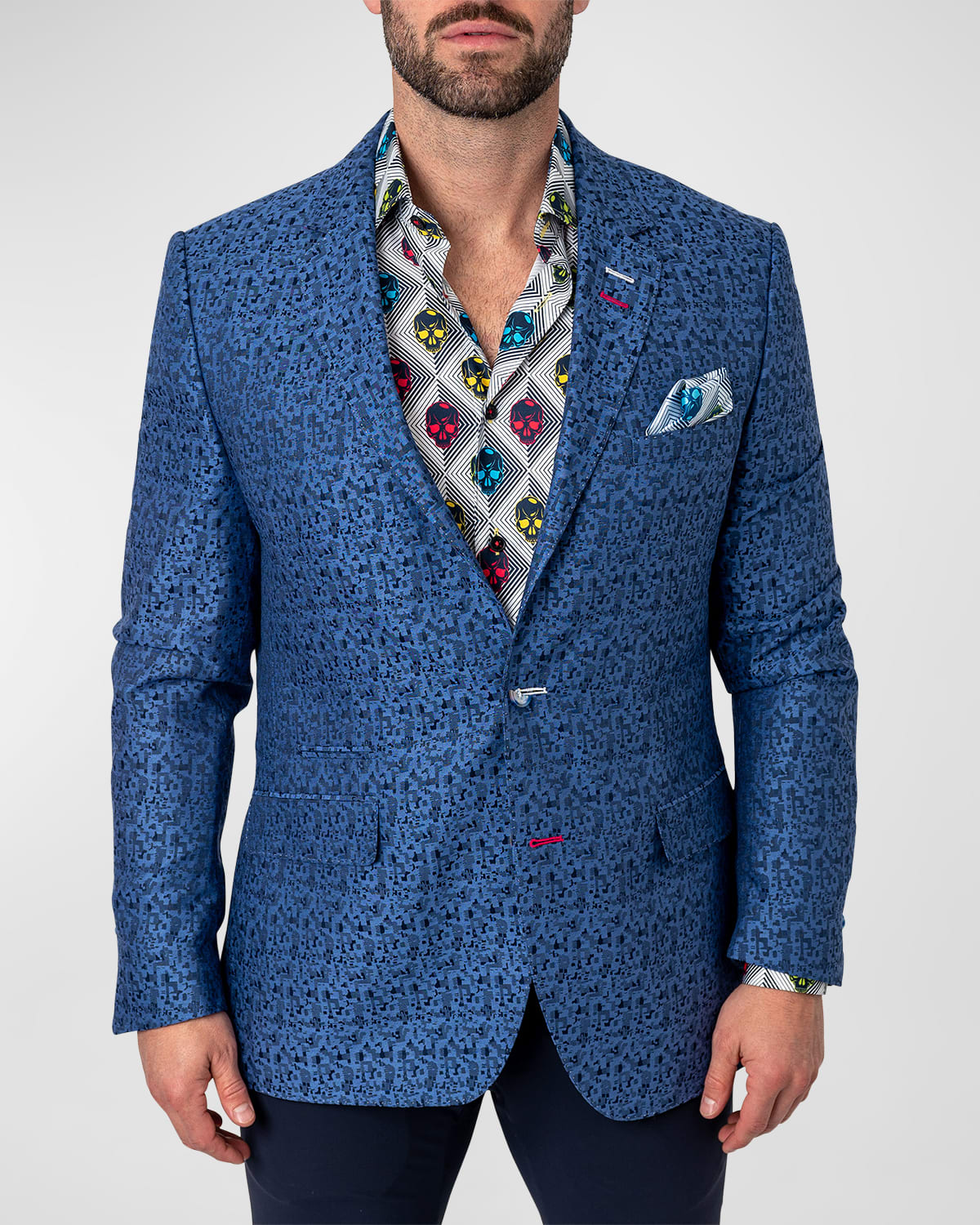 Maceoo Men's Socrates Paisley Blazer | Neiman Marcus