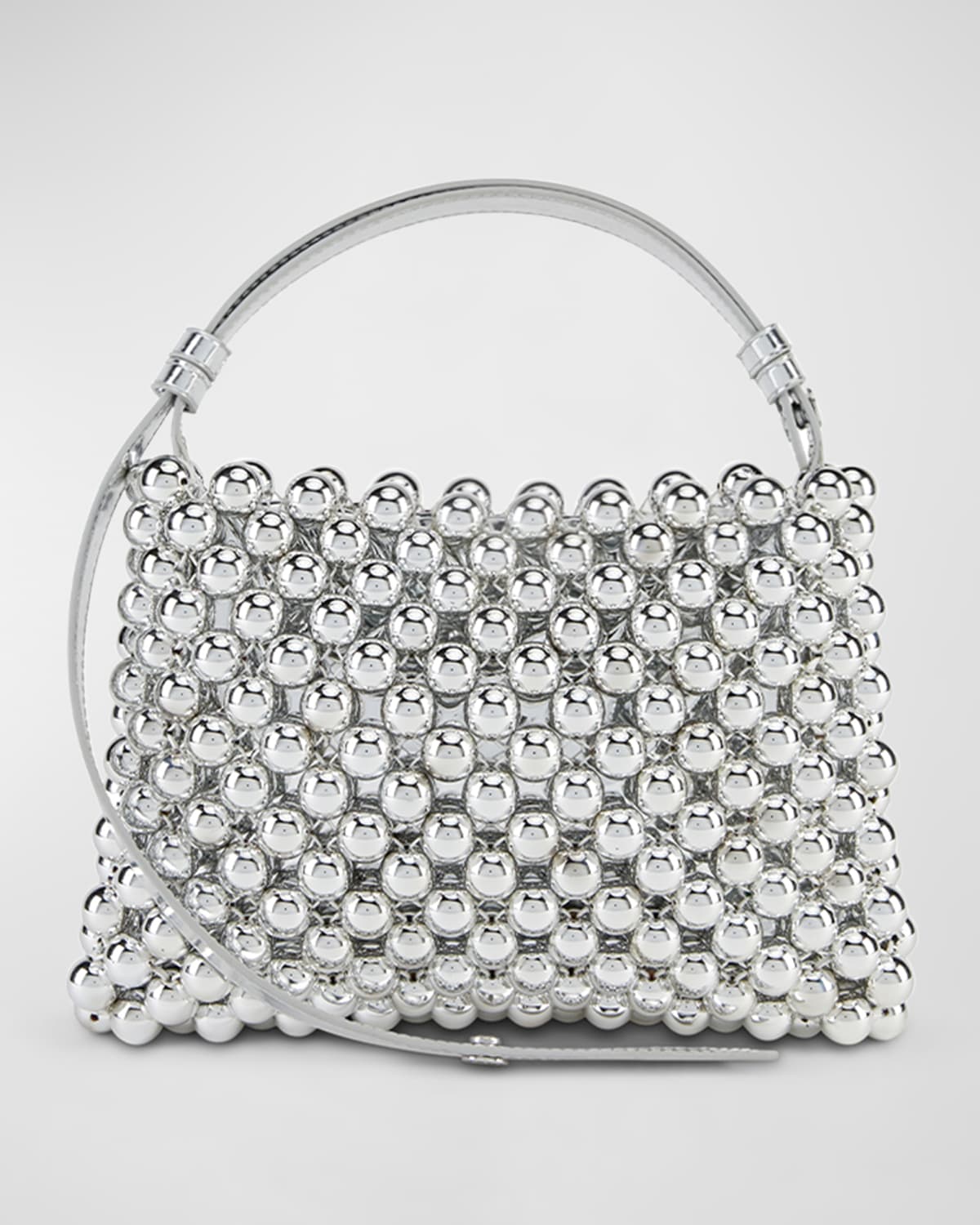 Simon Miller Puffin Mini Beaded Shoulder bag | Neiman Marcus