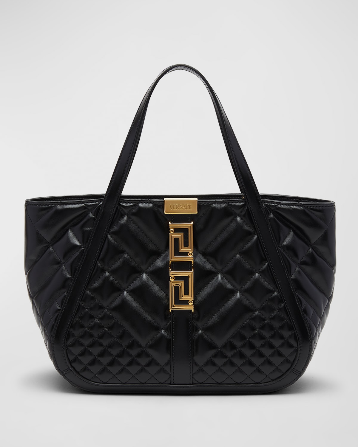 Versace Greca Goddess Medium Quilted Shoulder Bag | Neiman Marcus