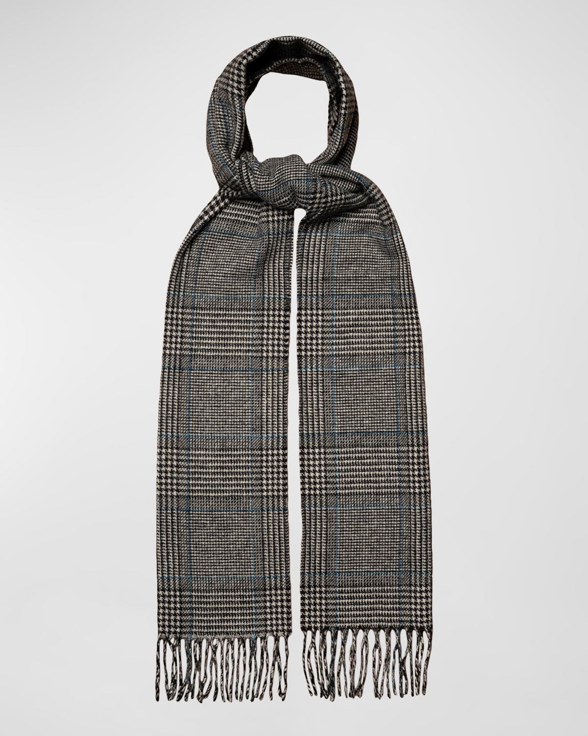 Eton Men's Wool Check Scarf | Neiman Marcus