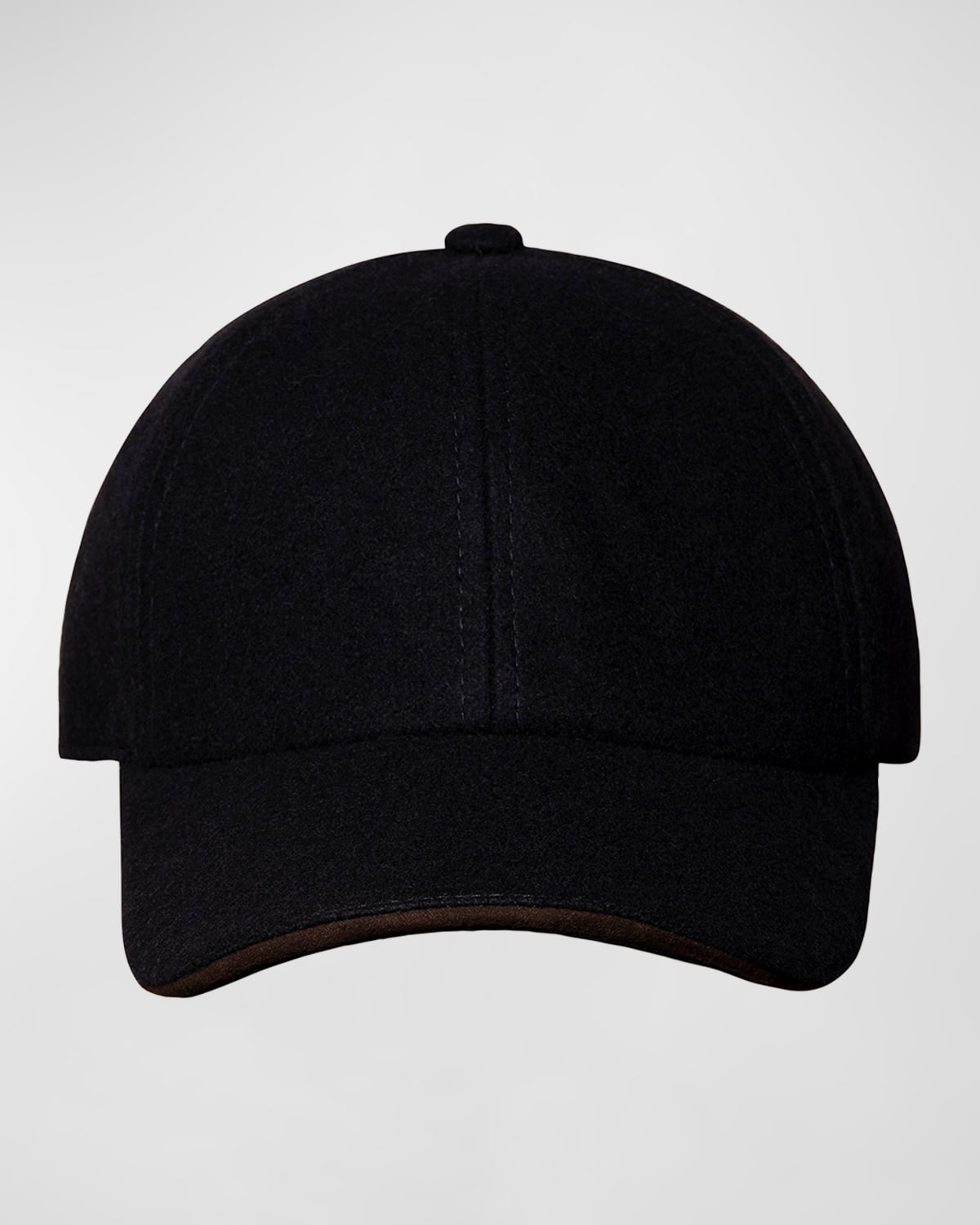 ZEGNA Men's Cashmere 6-Panel Baseball Cap | Neiman Marcus