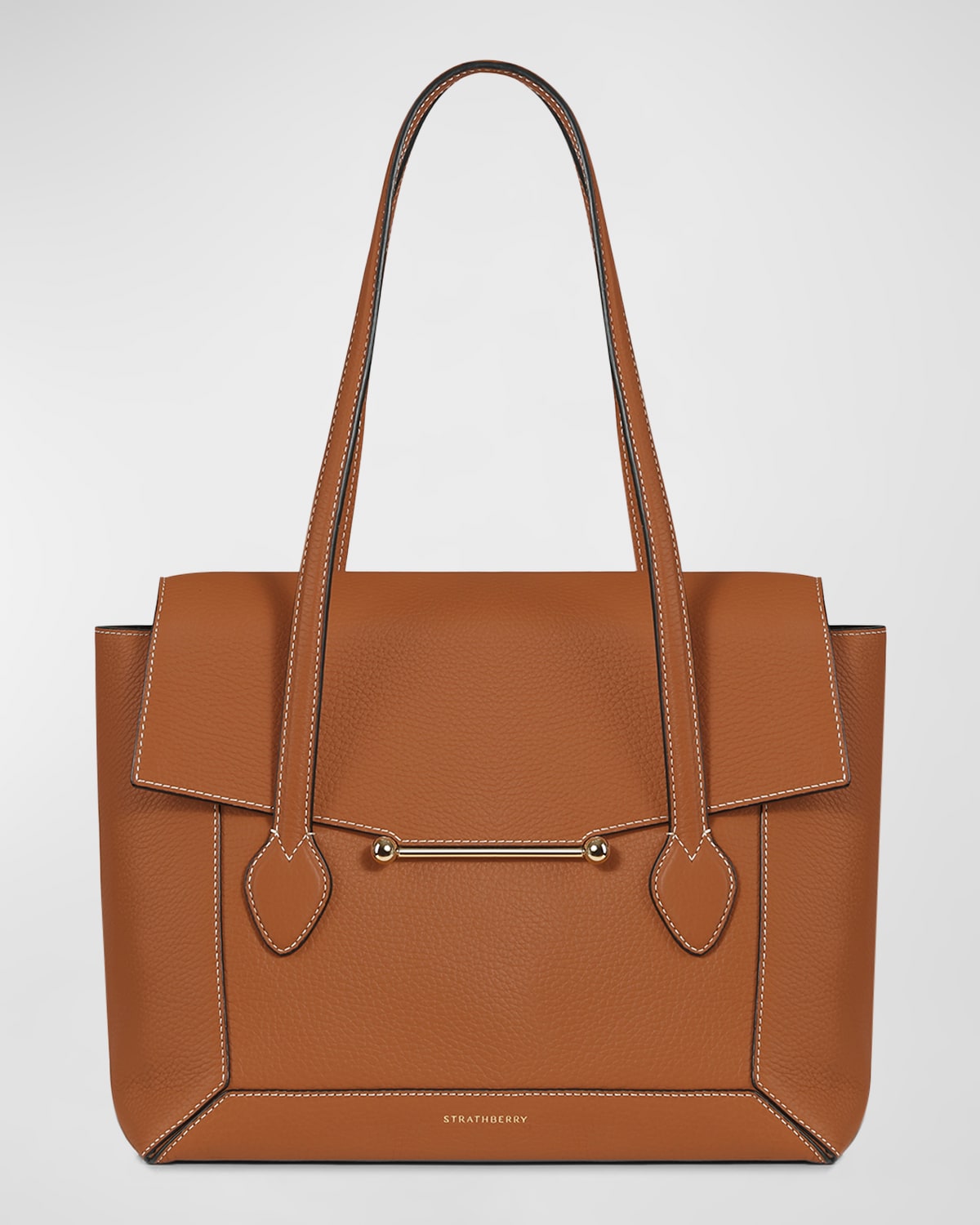 STRATHBERRY Mosaic Grain Leather Tote Bag | Neiman Marcus