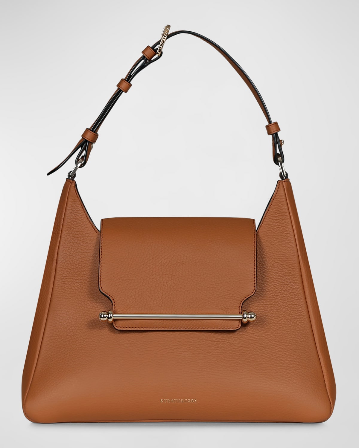STRATHBERRY Multrees Midi Leather Hobo Bag | Neiman Marcus