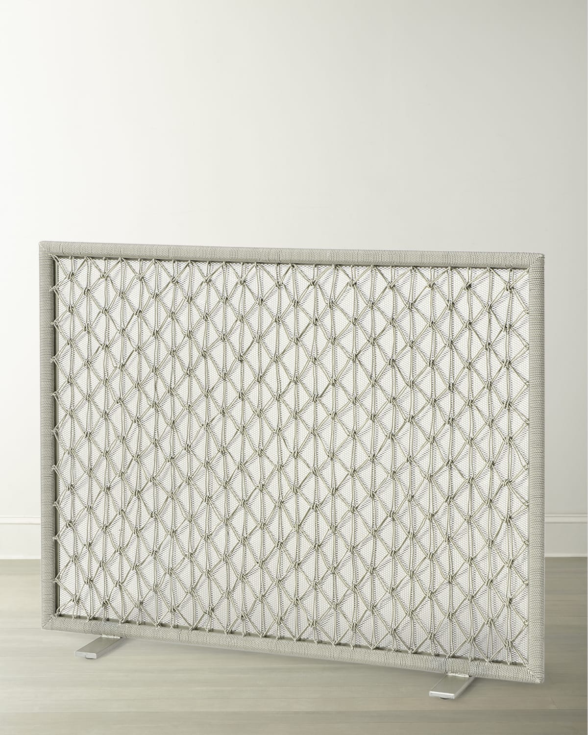 Palecek Cordell Travertine Fireplace Screen | Neiman Marcus