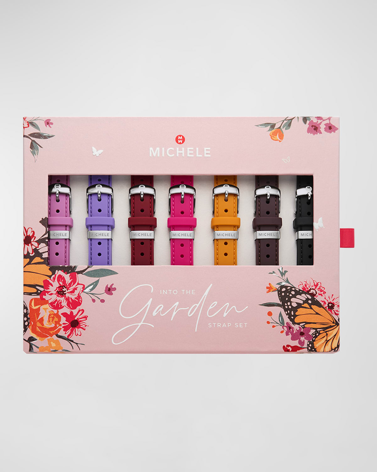 MICHELE Multi 18mm Silicone Watch Strap Gift Set | Neiman Marcus