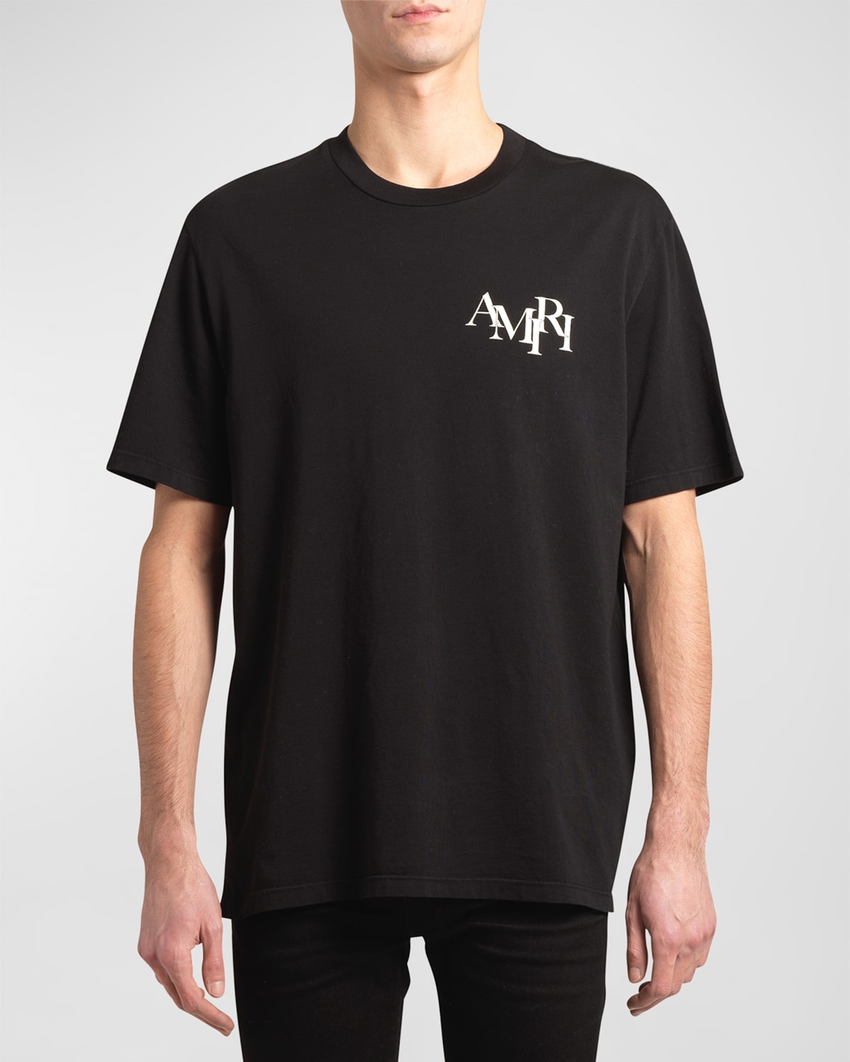 Amiri Men's MA Bar Logo T-Shirt | Neiman Marcus