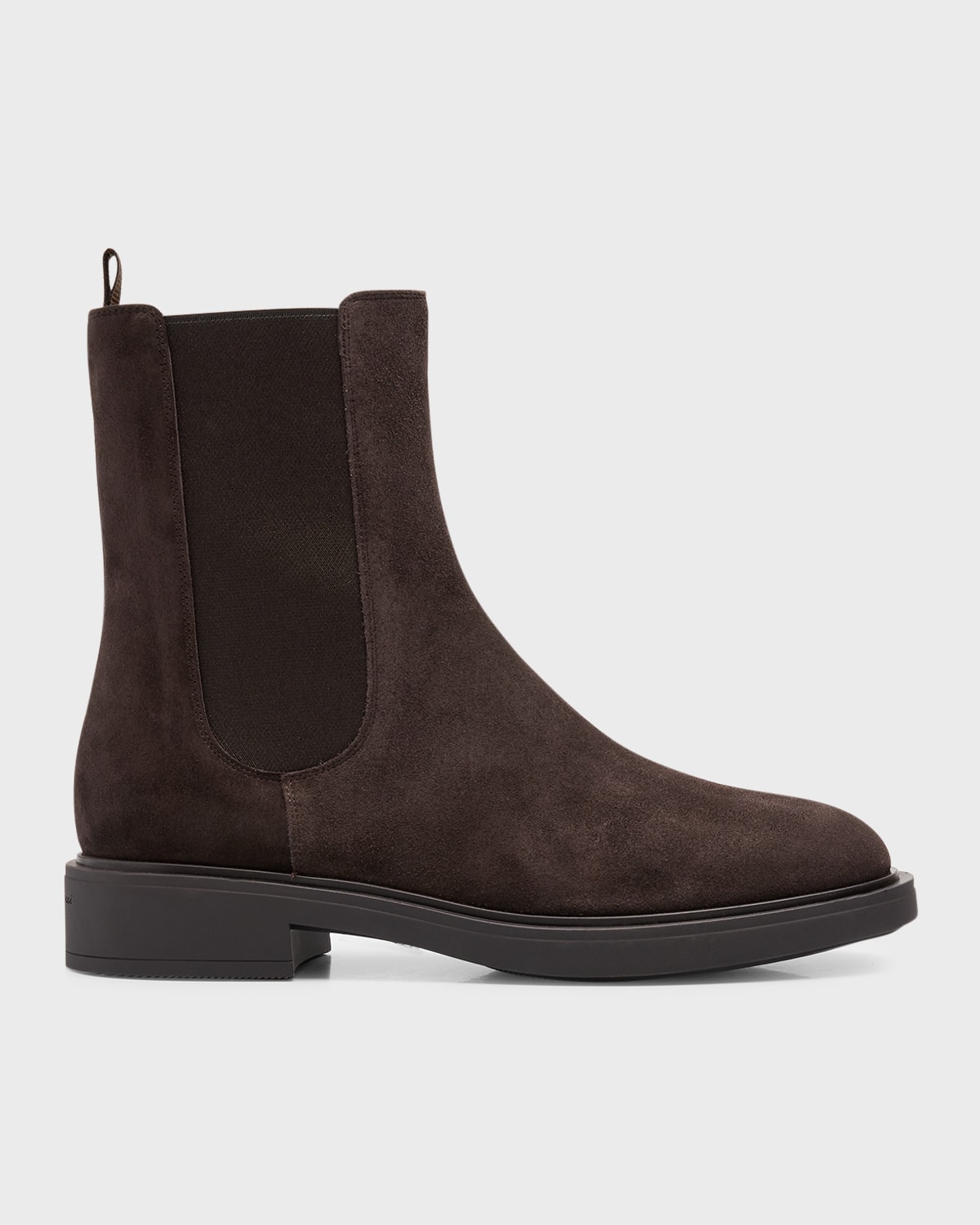 Loro Piana Lakeside Leather Chelsea Ankle Boots | Neiman Marcus