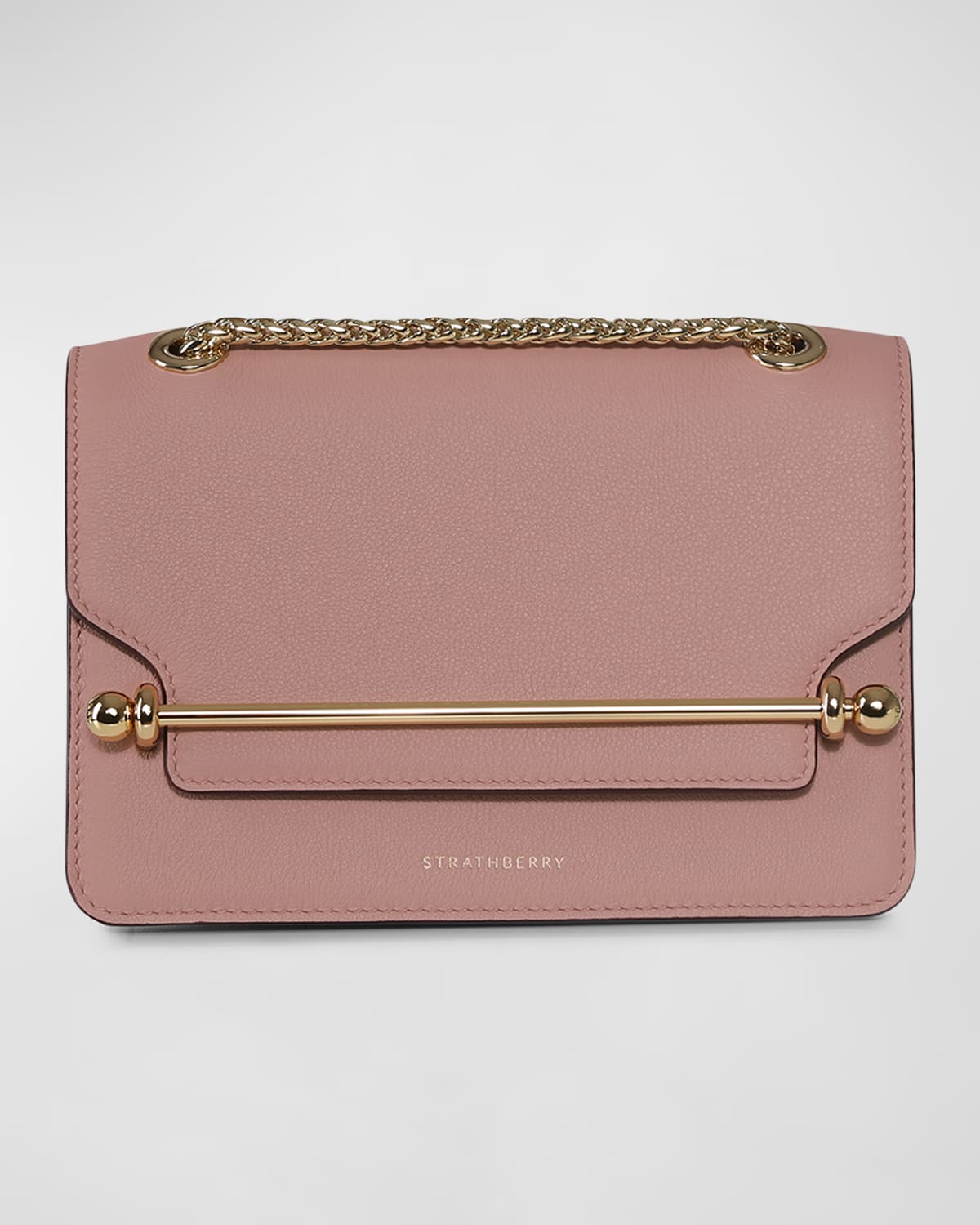 STRATHBERRY East-West Mini Chain Shoulder Bag | Neiman Marcus