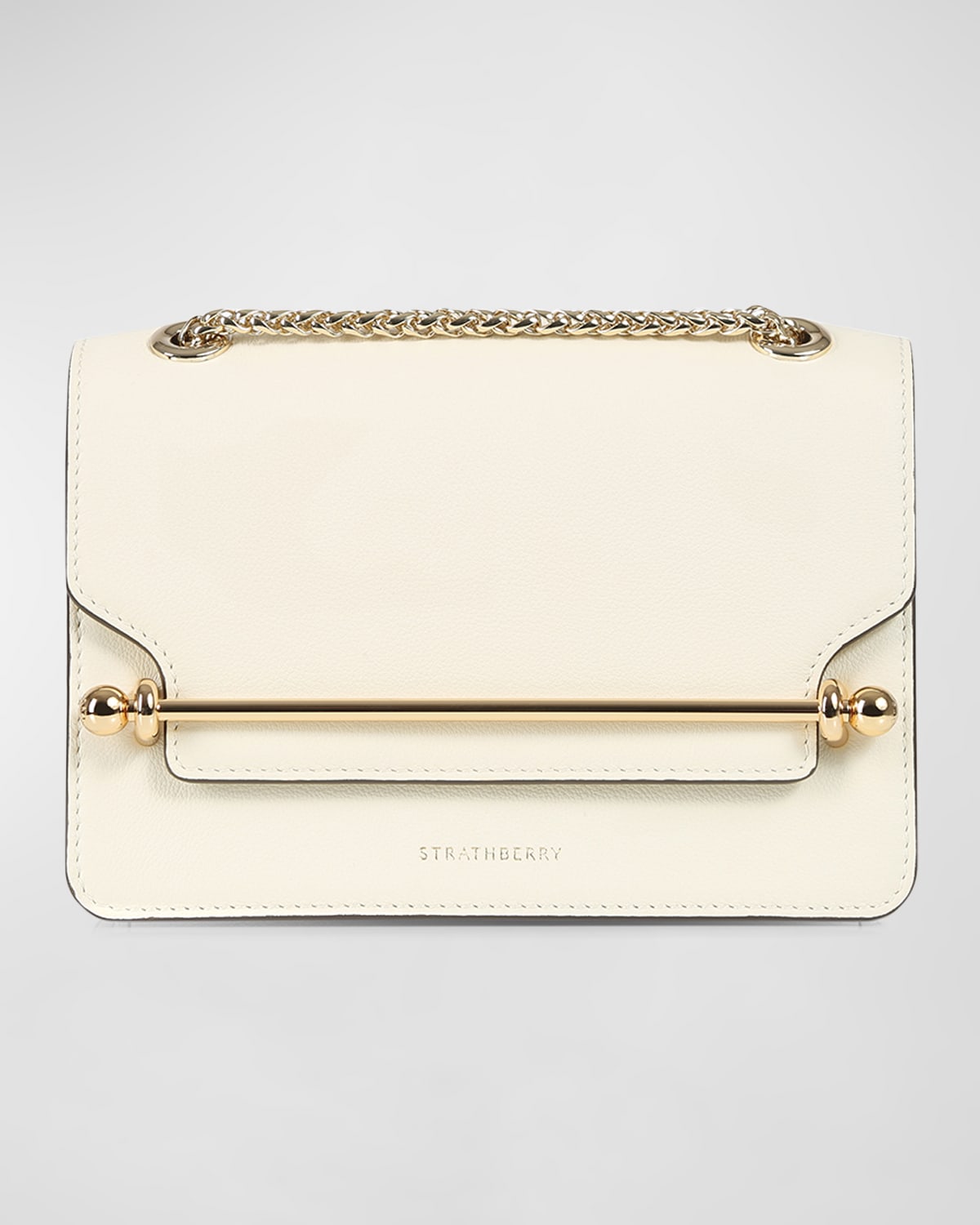STRATHBERRY Mini East-West Crystal Bar Shoulder Bag | Neiman Marcus