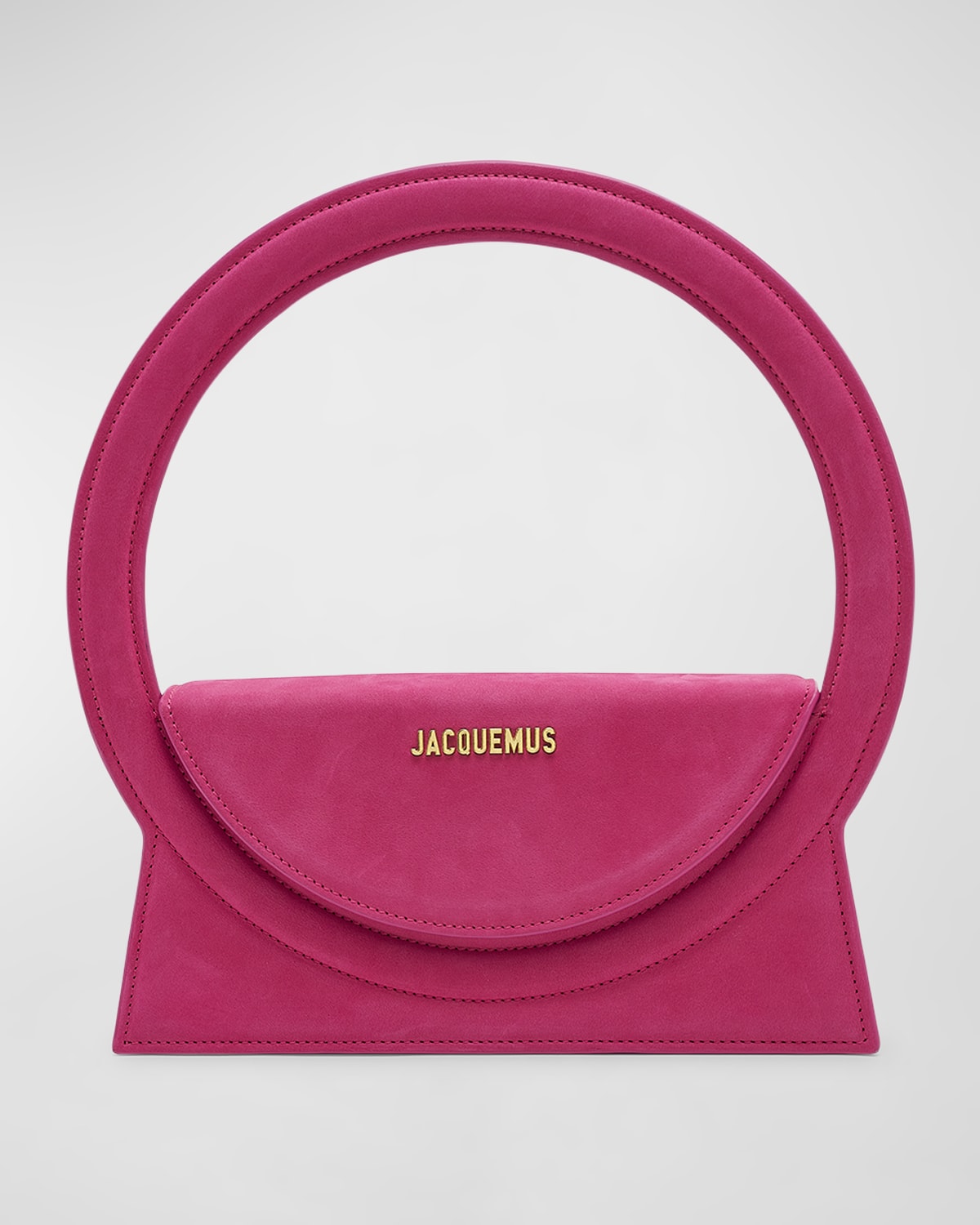 Jacquemus Le Sac Rond Top-Handle Bag | Neiman Marcus