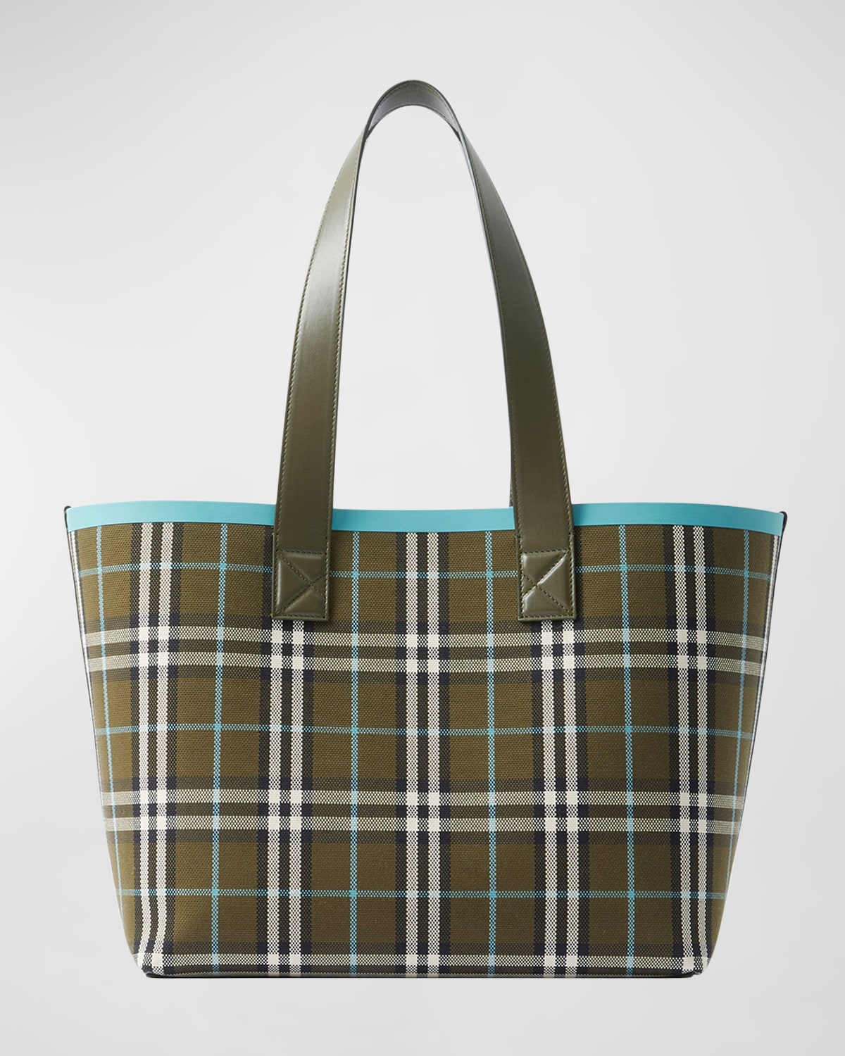 Burberry Heritage Medium Check Tote Bag | Neiman Marcus