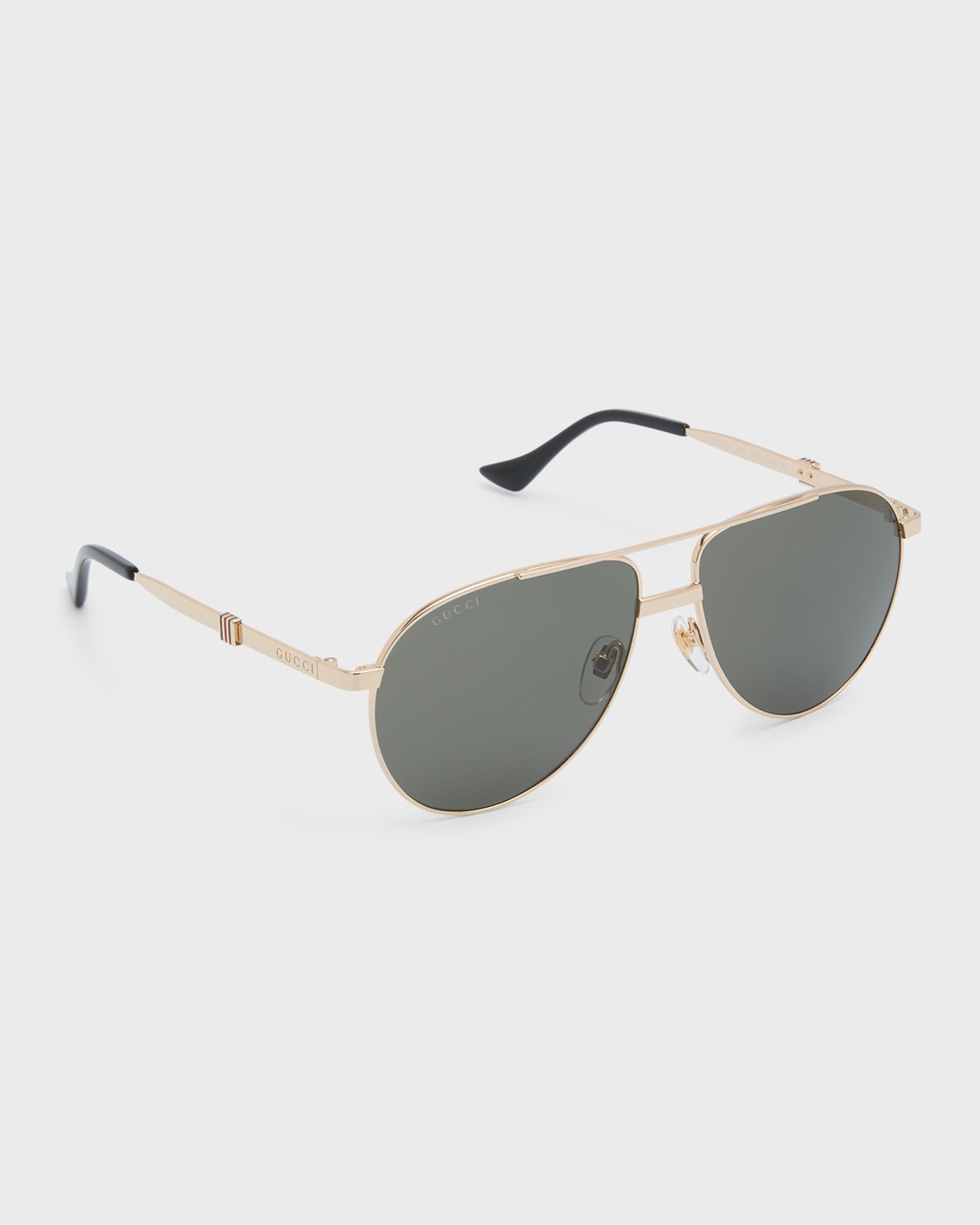 Off-White Men's Dallas Meteor Metal Aviator Sunglasses | Neiman Marcus