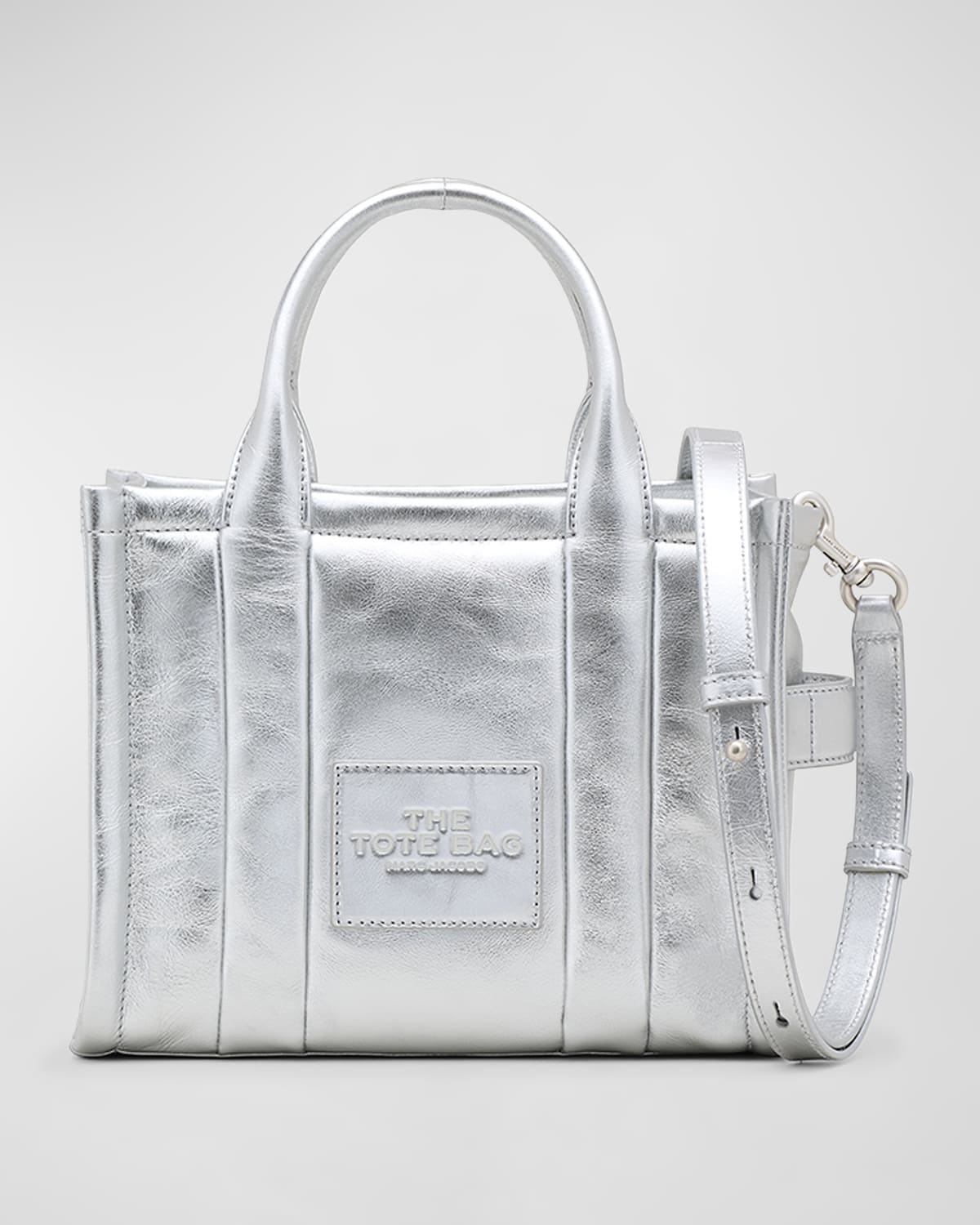 Marc Jacobs The Monogram Metallic Small Tote Bag | Neiman Marcus