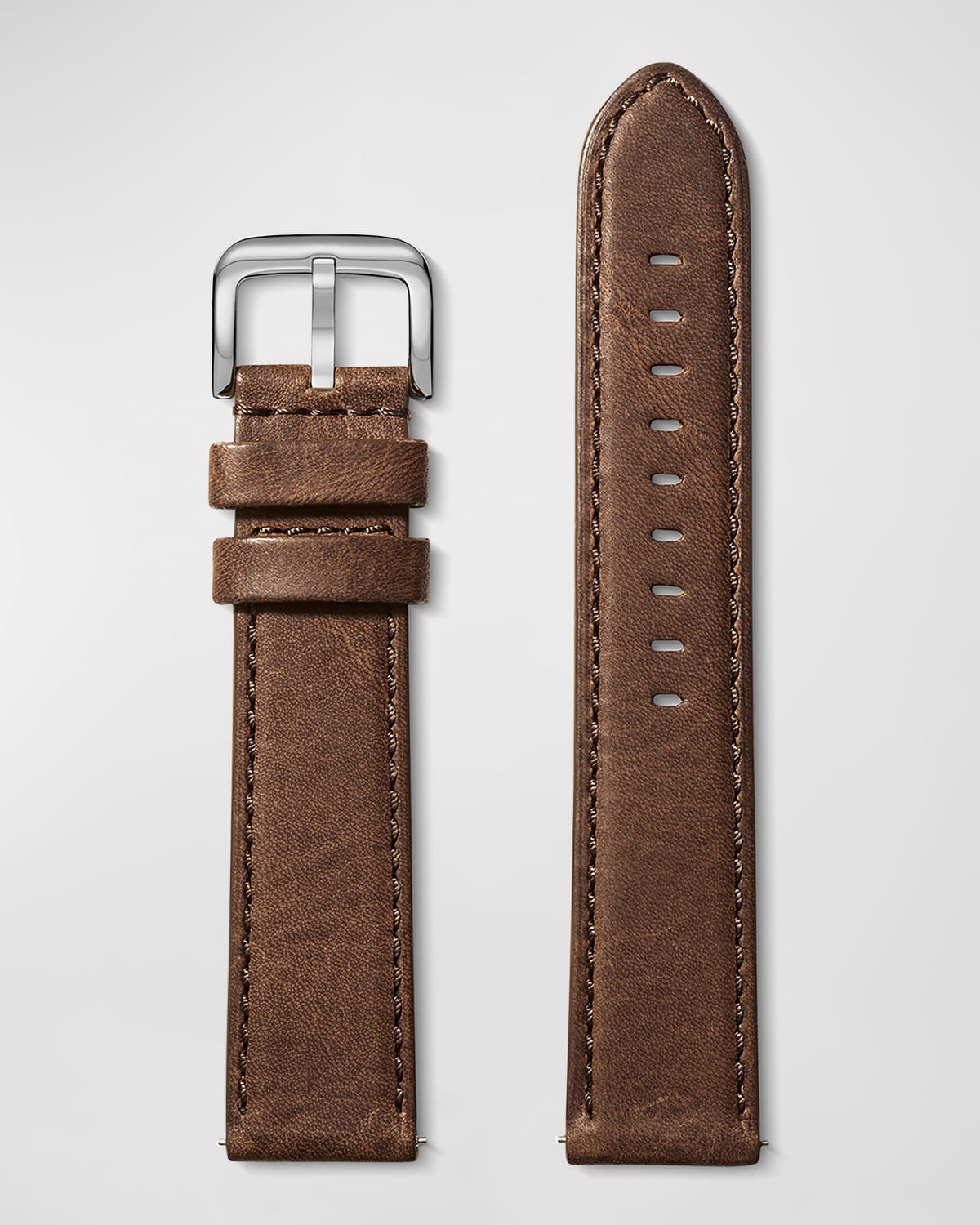 Shinola Men's Leather Watch Strap, 24mm | Neiman Marcus