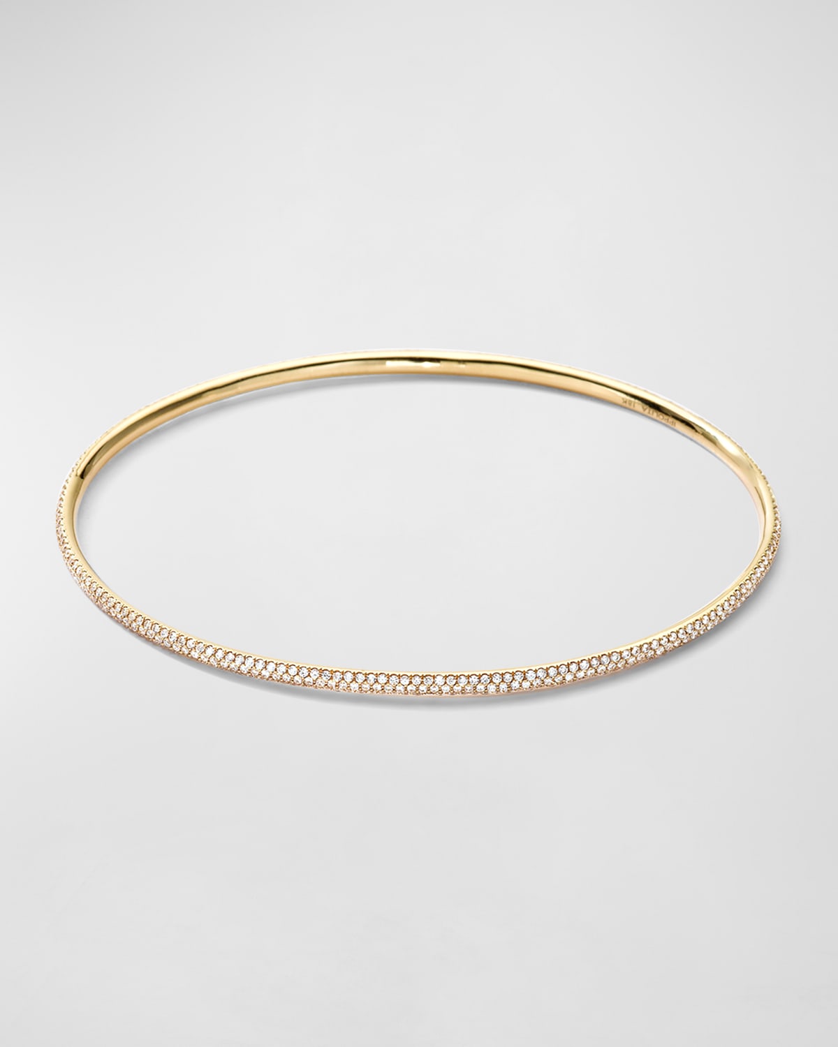 Ippolita 28-Stone Bangle in 18K Gold with Diamonds | Neiman Marcus
