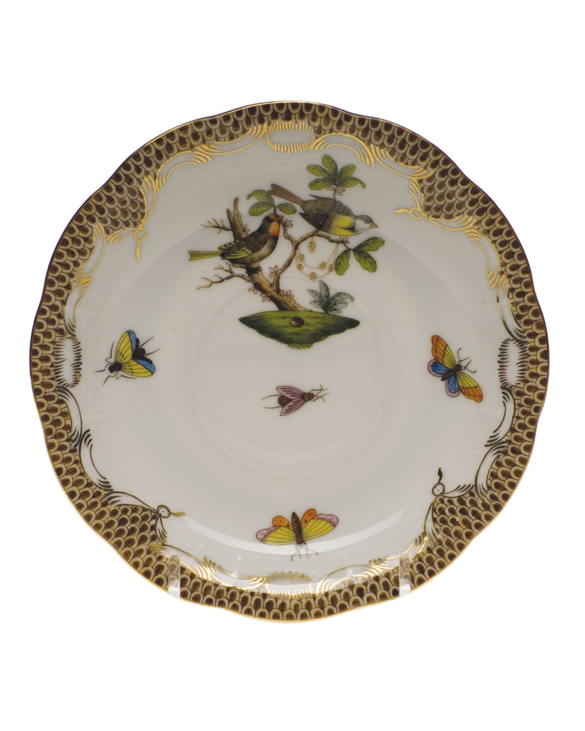 Herend Rothschild Bird Saucer #1 | Neiman Marcus