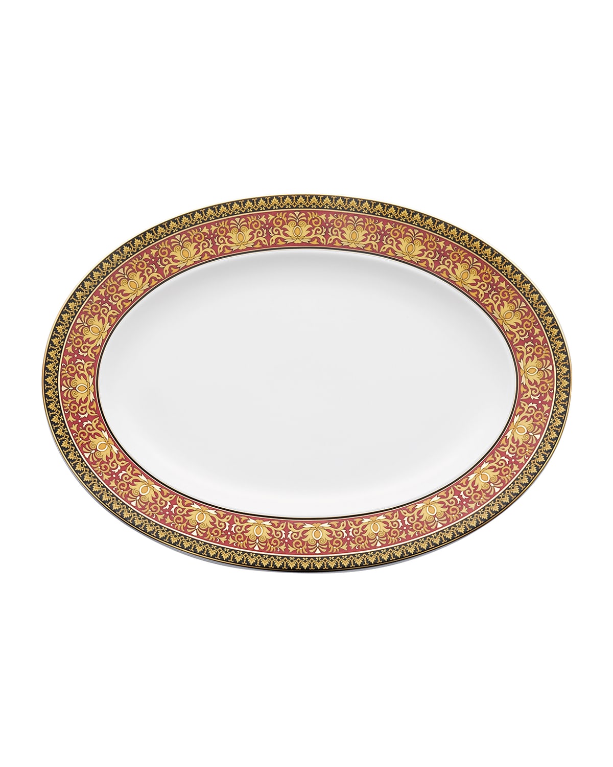 Versace Medusa Oval Platter | Neiman Marcus