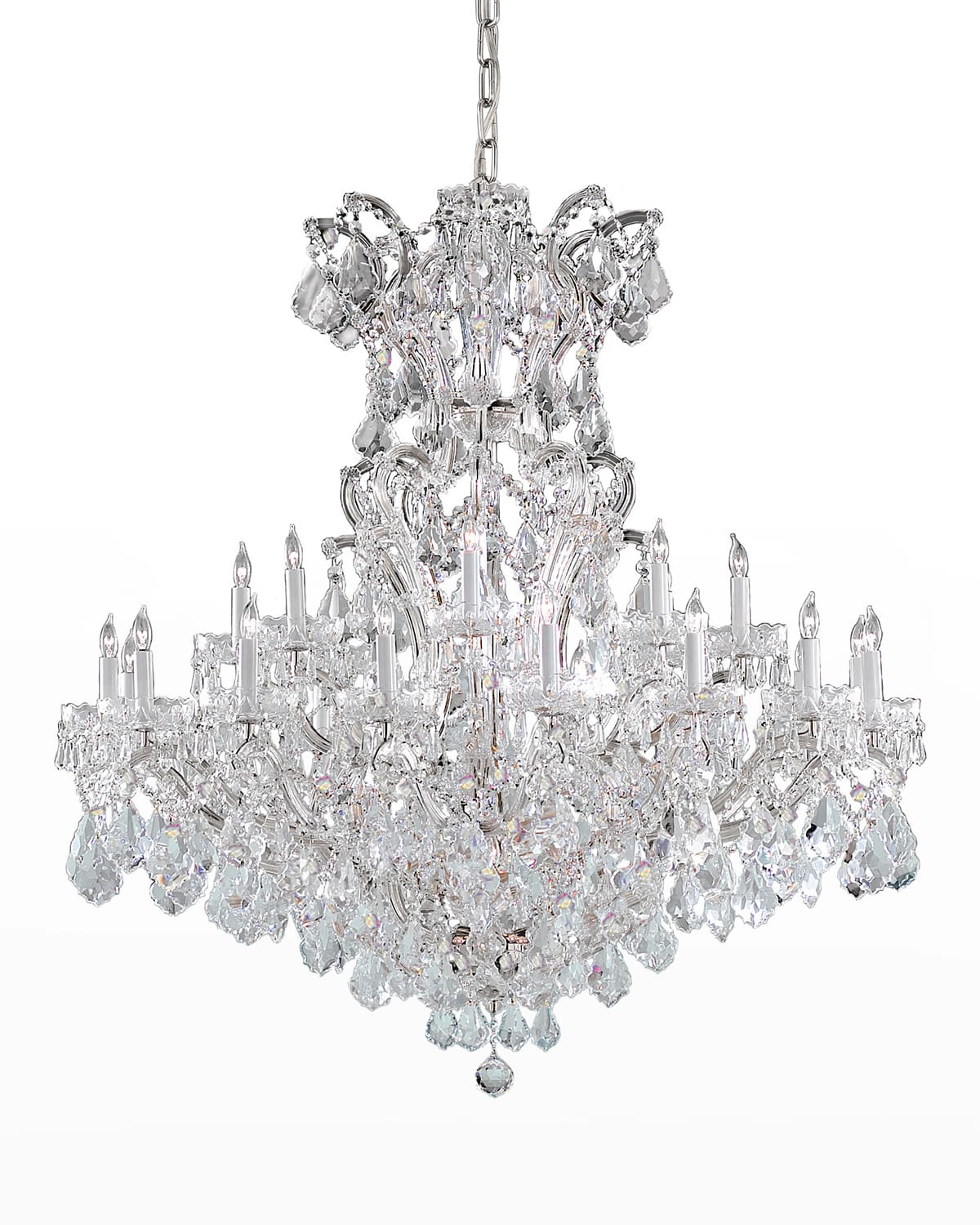 Crystorama Maria Theresa 9-Light Clear Crystal Chandelier | Neiman Marcus