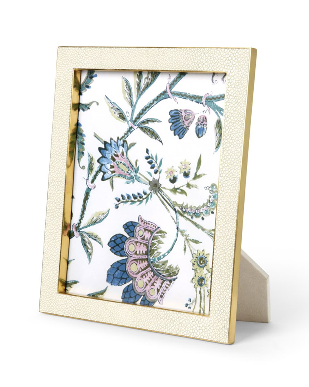AERIN Cream Faux-Shagreen Small Decorative Box | Neiman Marcus